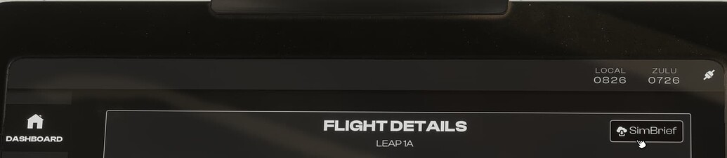 Default A320 how to get Simbrief pln INTO the avionics - Aircraft ...