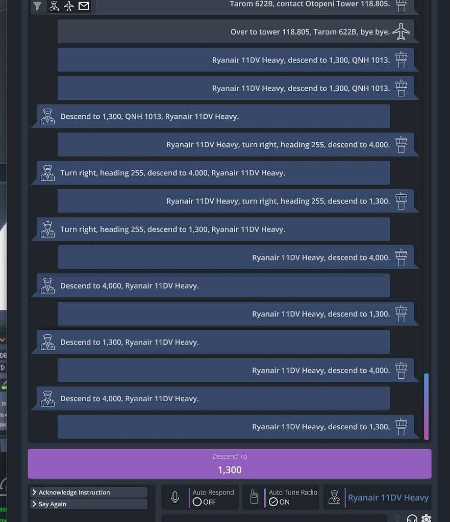 Some observations with Beyond ATC - ATC, Traffic & NAVAIDs - Microsoft ...