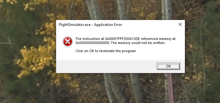 Crash to desktop without error message - Page 3 - Resolved - Microsoft Flight Simulator Forums