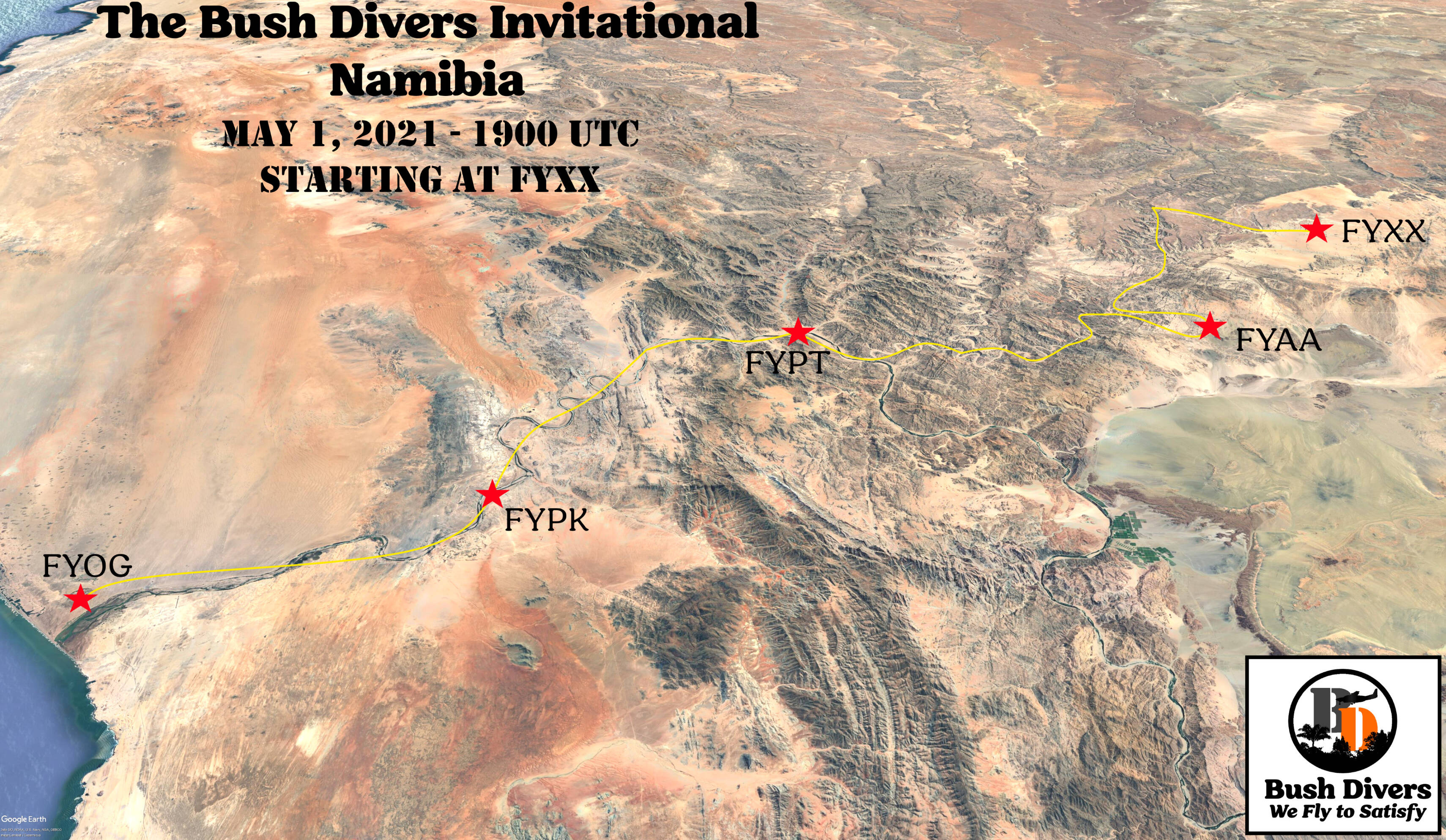 The Bush Divers Invitational: Namibia - Community Events - Microsoft ...