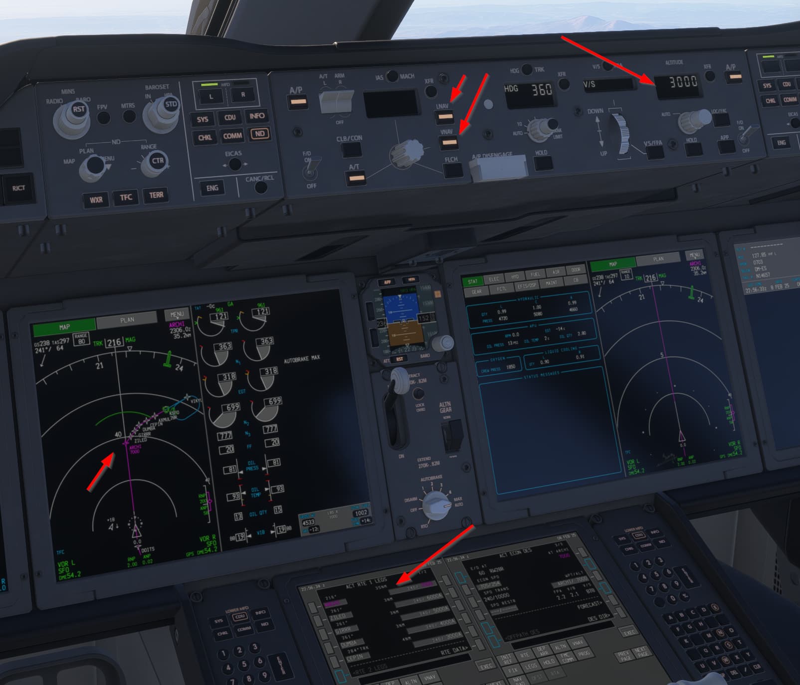 Please help! Can't get the autopilot to follow the EFB flight plan ...