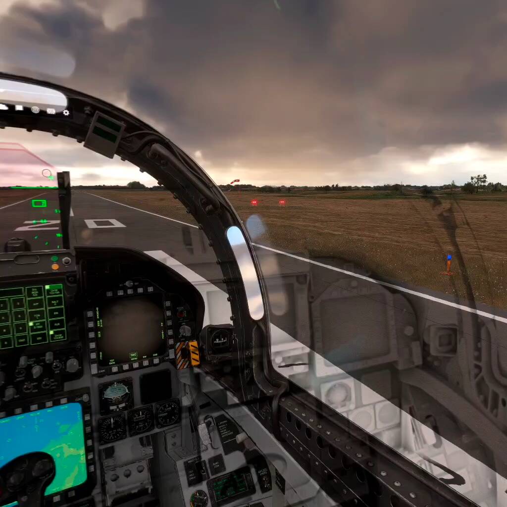VR - Weird ghost/double vison affect in cockpit and external view ...