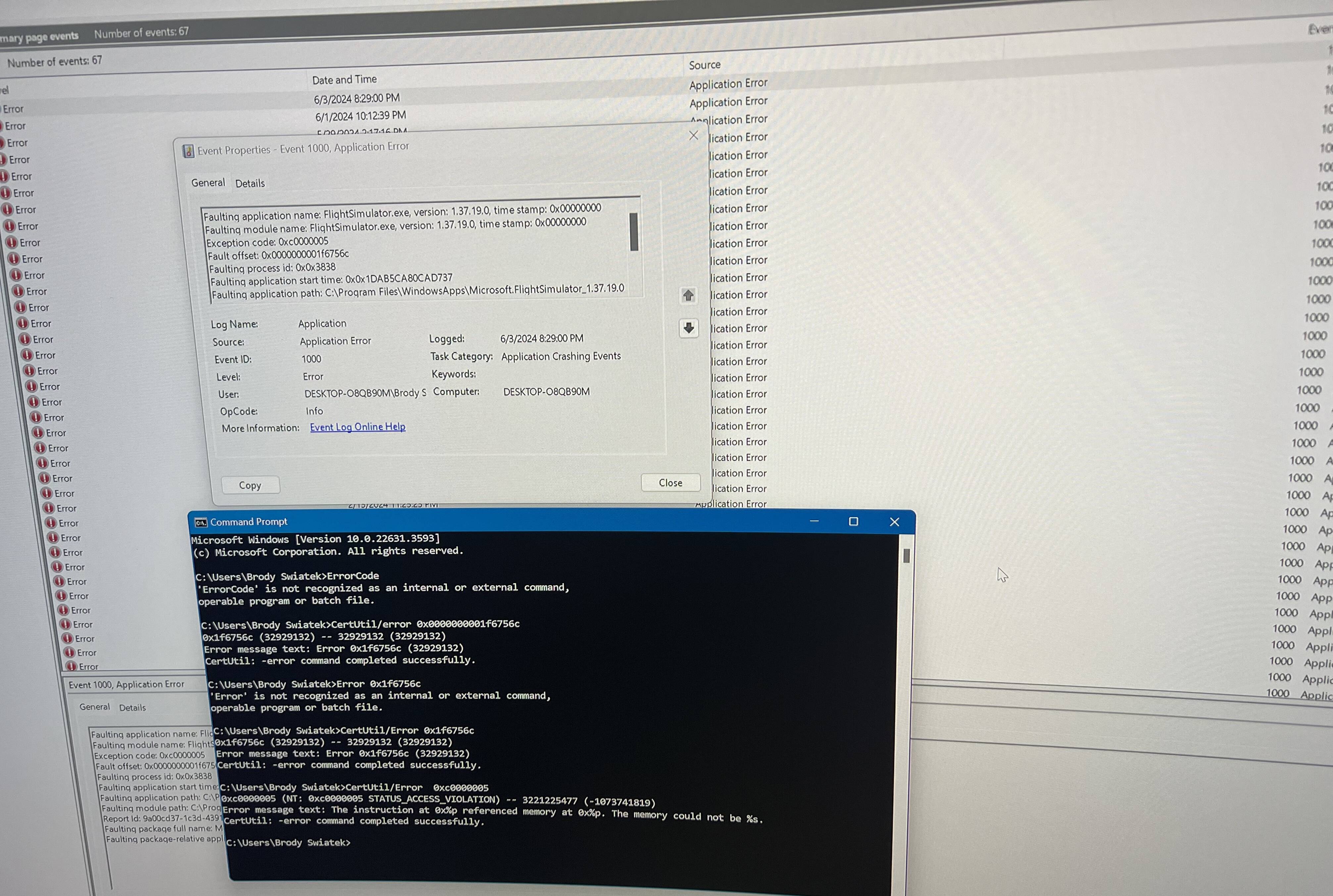 CTD on Landing - Crashes (CTDs) - Microsoft Flight Simulator Forums
