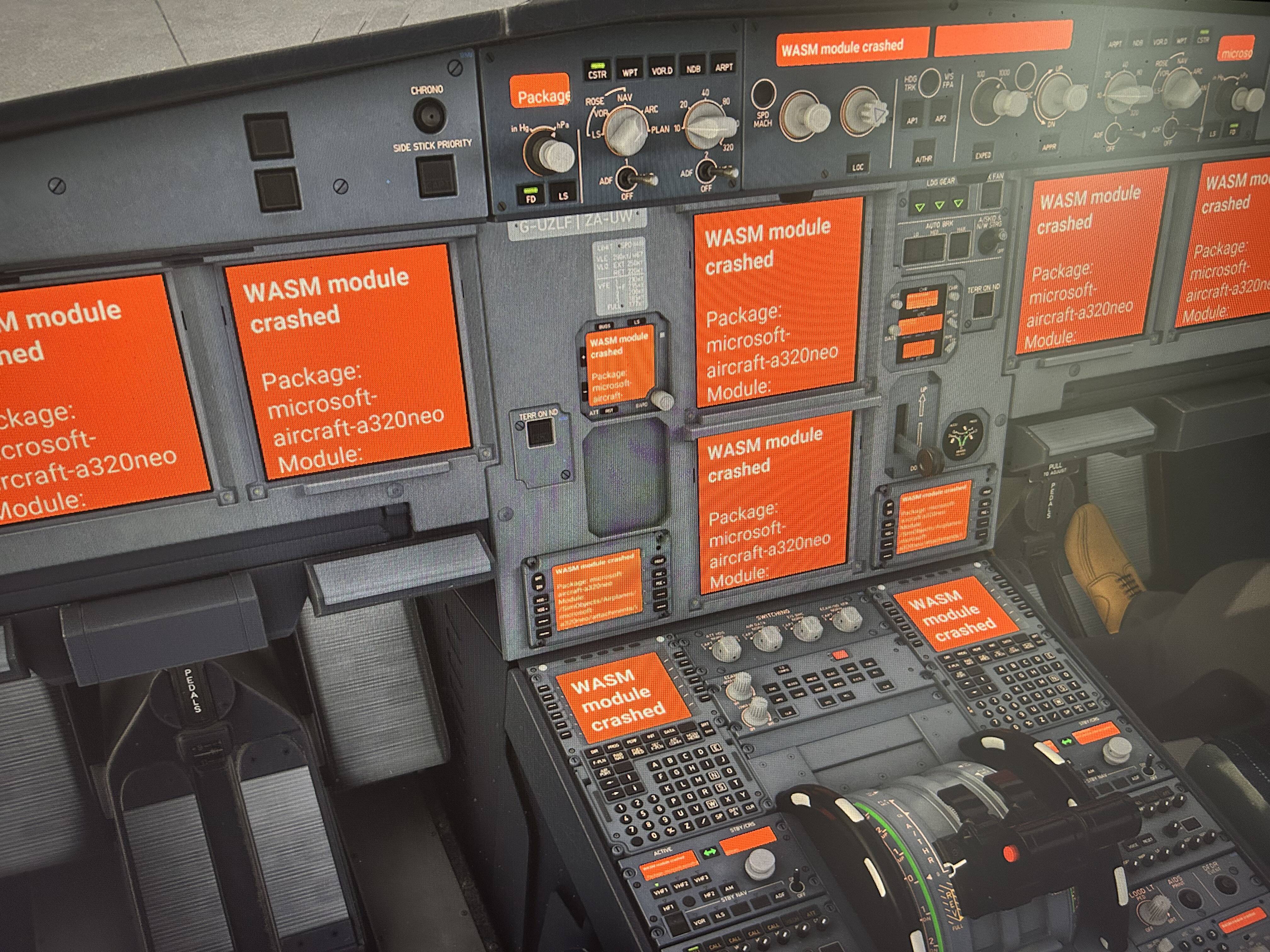 Inibuilds Airbus WASM crash - Aircraft & Systems - Microsoft Flight Simulator Forums