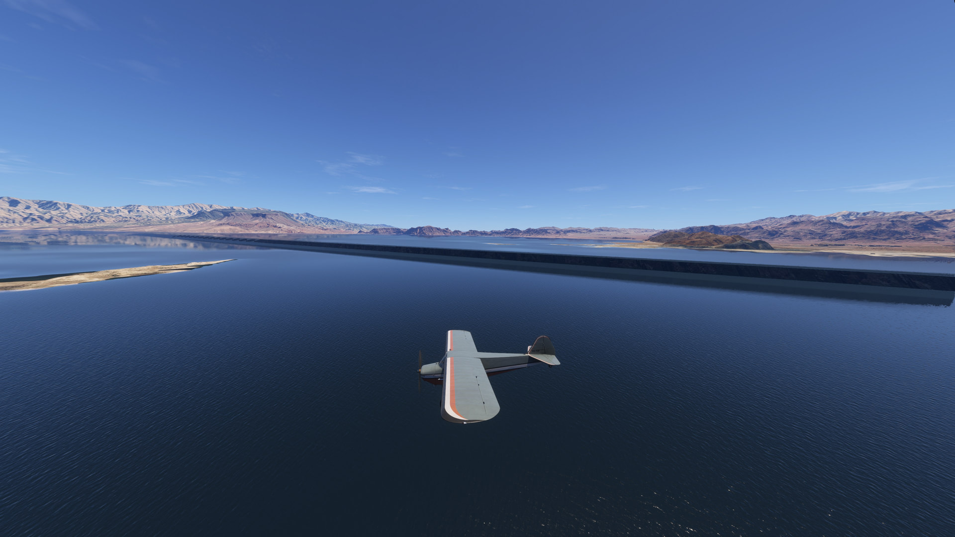 Lake Mead sudden elevation change - Scenery and Airports - Microsoft ...