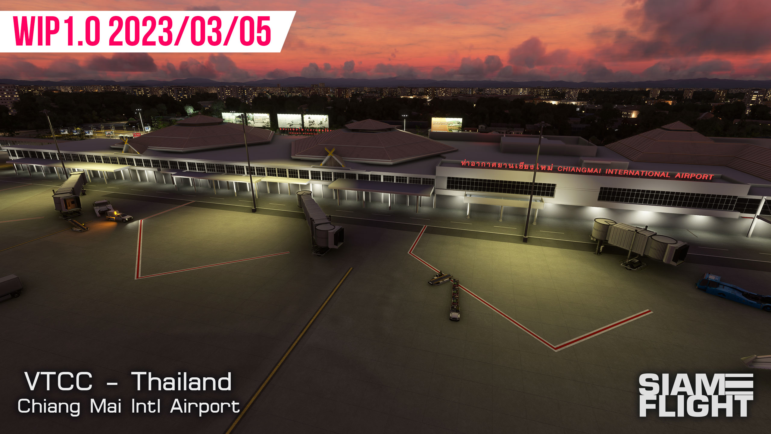 [DevDiary] VTCC/CNX Chiang Mai Intl Airport MSFS | SiamFlight ...