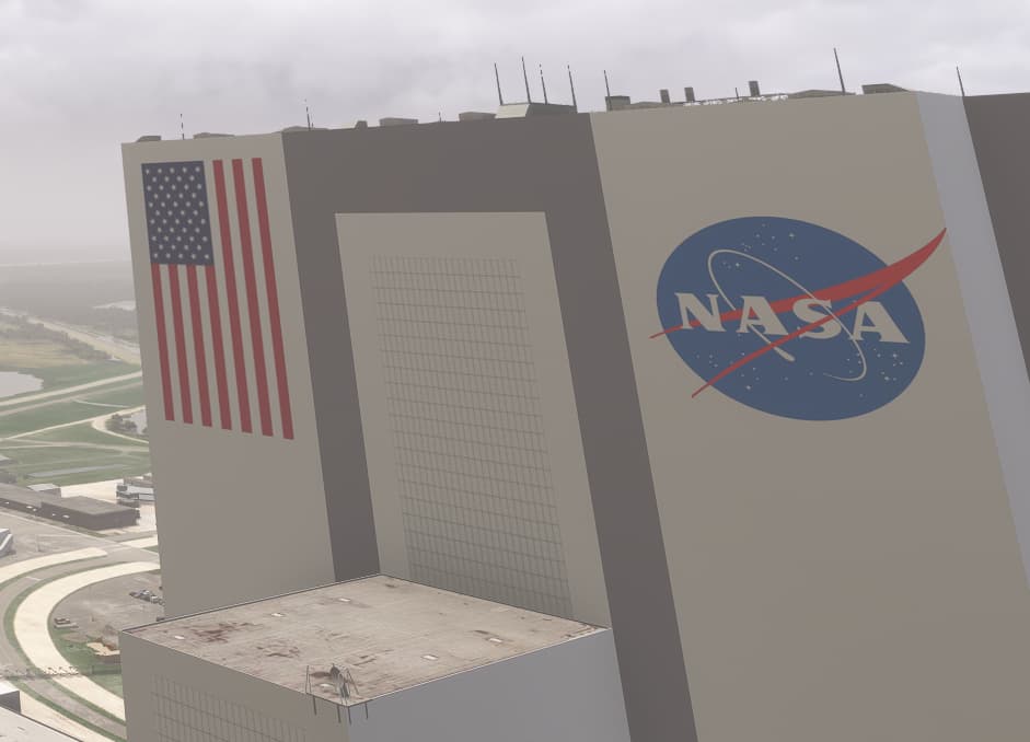 [V2 RELEASED] Kennedy Space Center VAB area detailed scenery, including ...