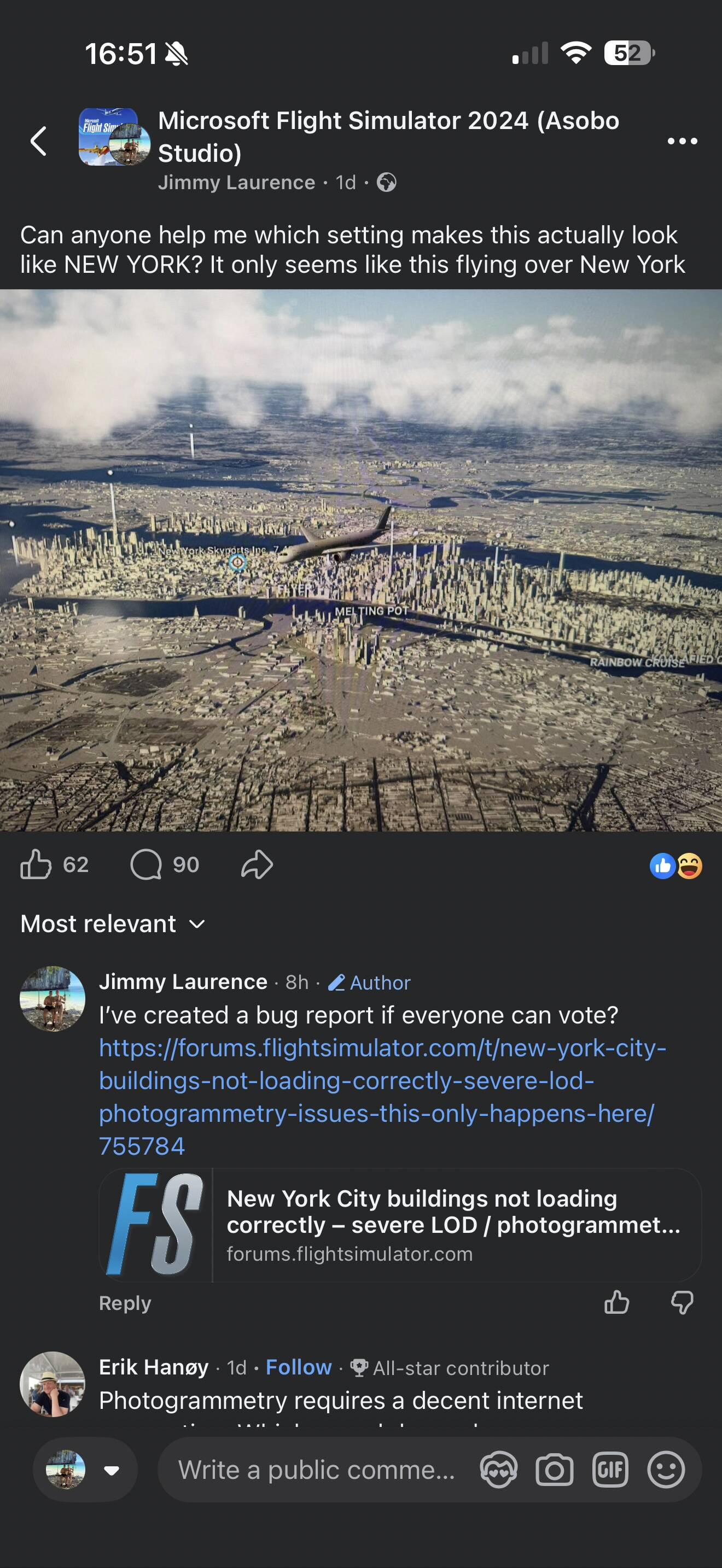 New York City buildings not loading correctly – severe LOD ...