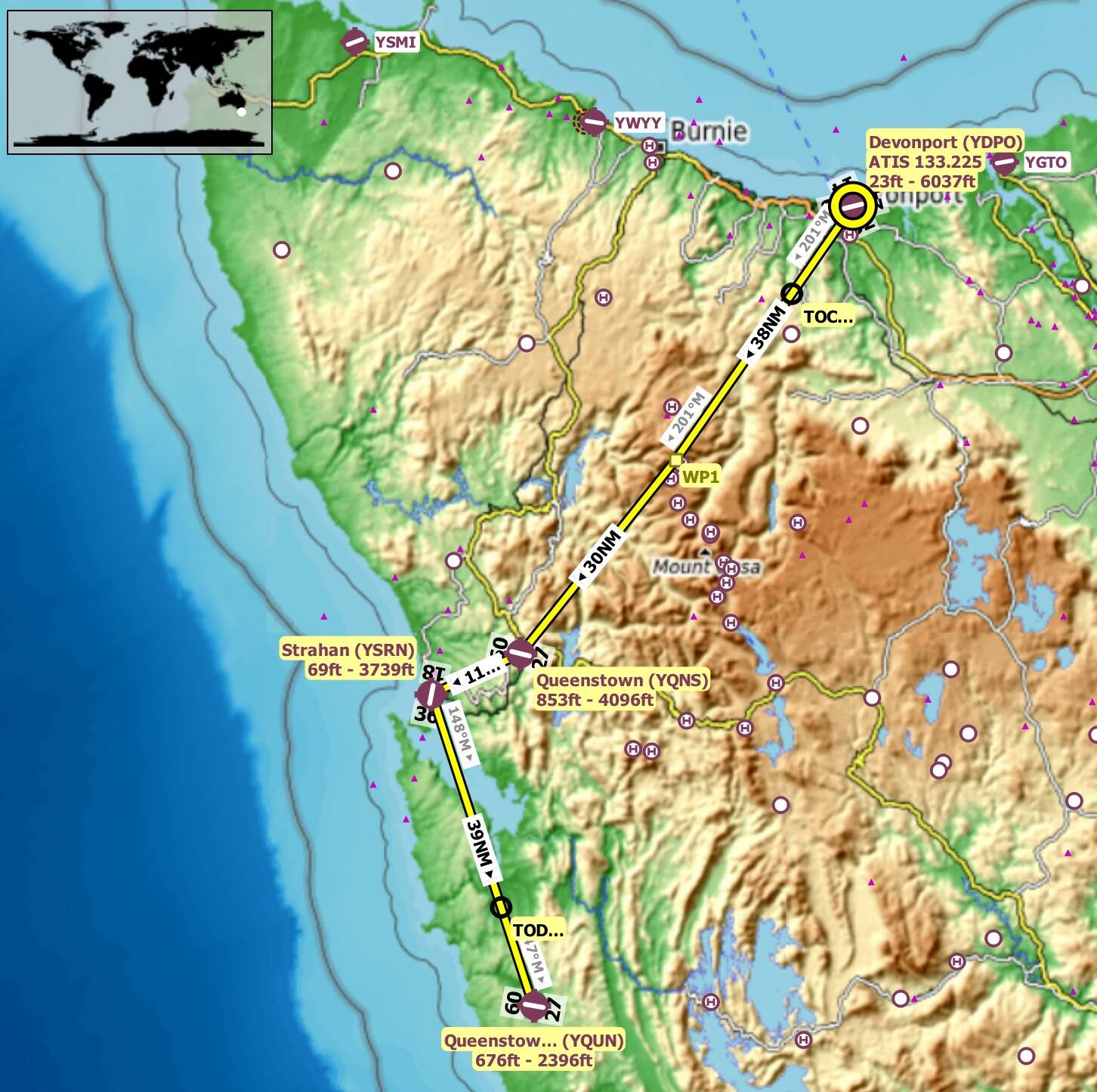 Aussie Group Flights Team - Low & Slow: Cradle Mountain Scenic Run ...