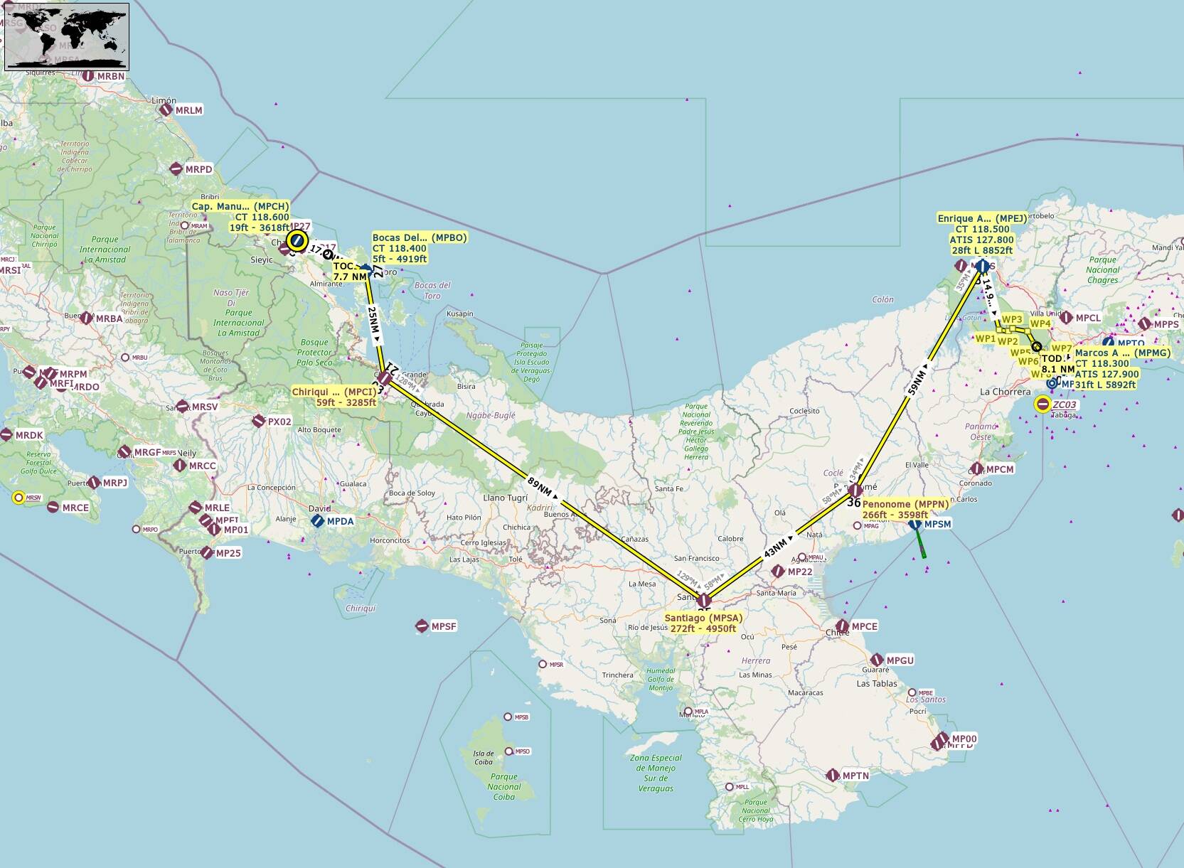 Aussie Group Flights Team - Scenic Plane: Panama - Community Events ...