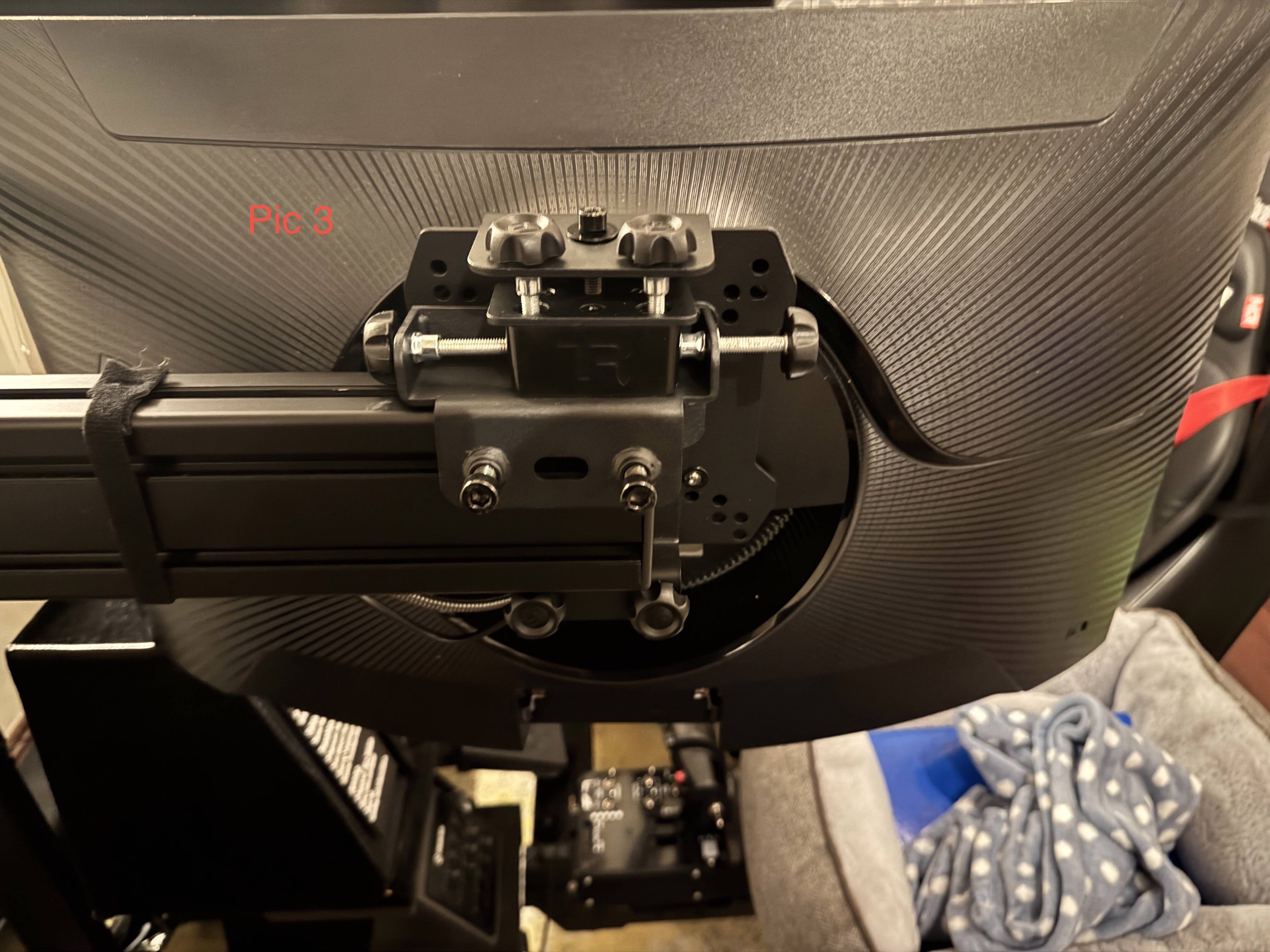 Triple monitor setup and adjustment question - Home Cockpit Builders ...