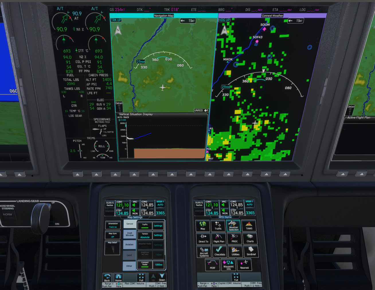 Connext Radar not working - HA420 Garmin 3000 - Aircraft & Systems ...