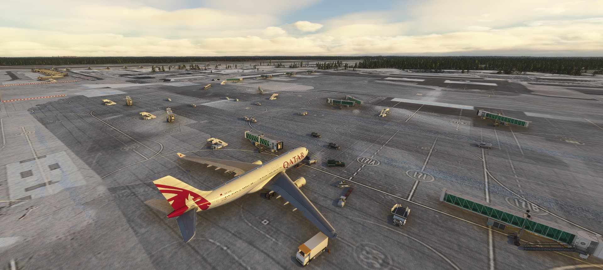Justsim EDDL and EFHK - Only Jetways are streamed, Scenery broken ...