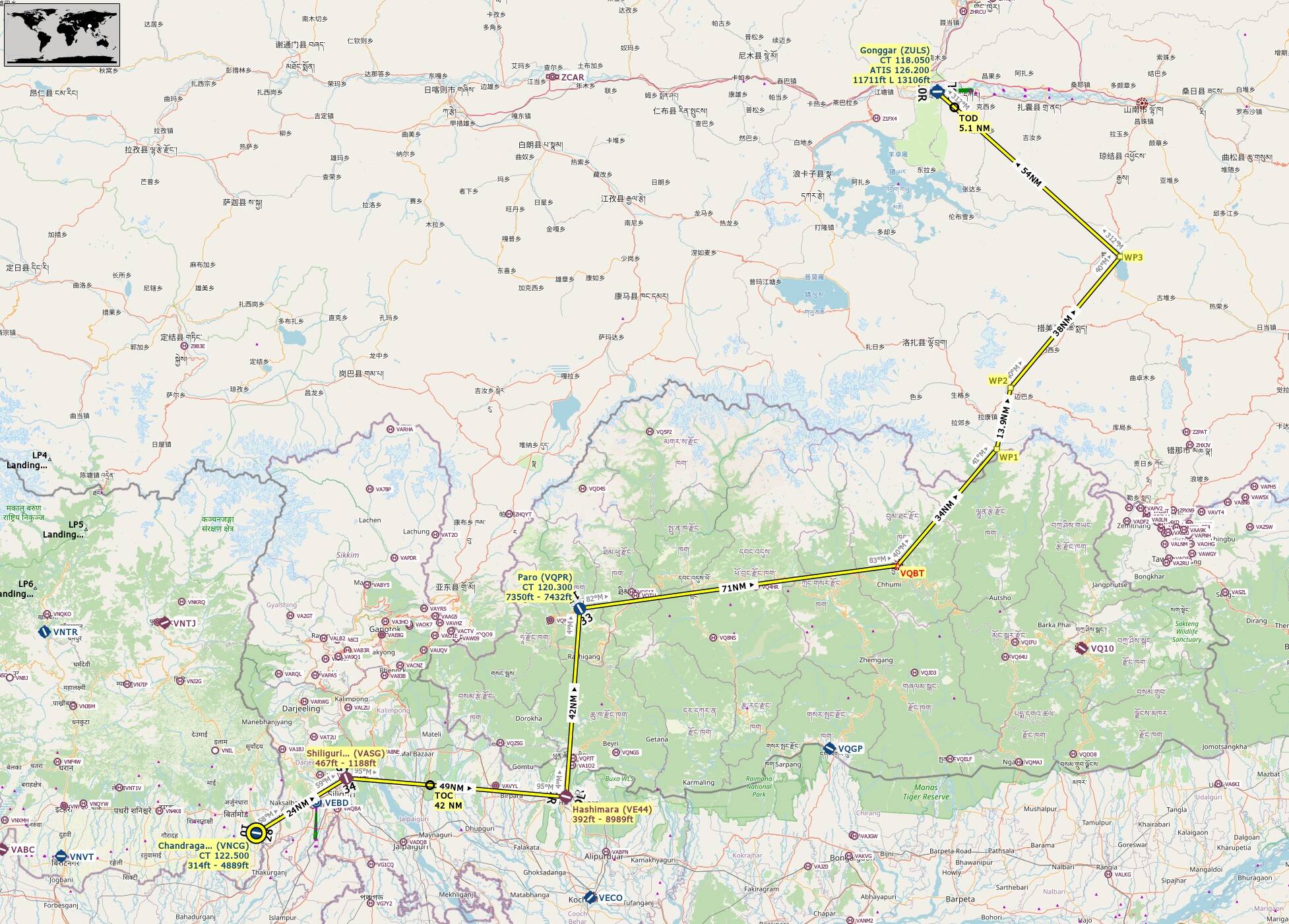 Aussie Group Flights Team - Scenic Plane: Nepal and Tibet - Community ...