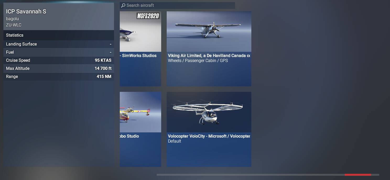Missing Graphics Settings after SU3 (Parked Aircraft, Road, Sea, Fauna ...