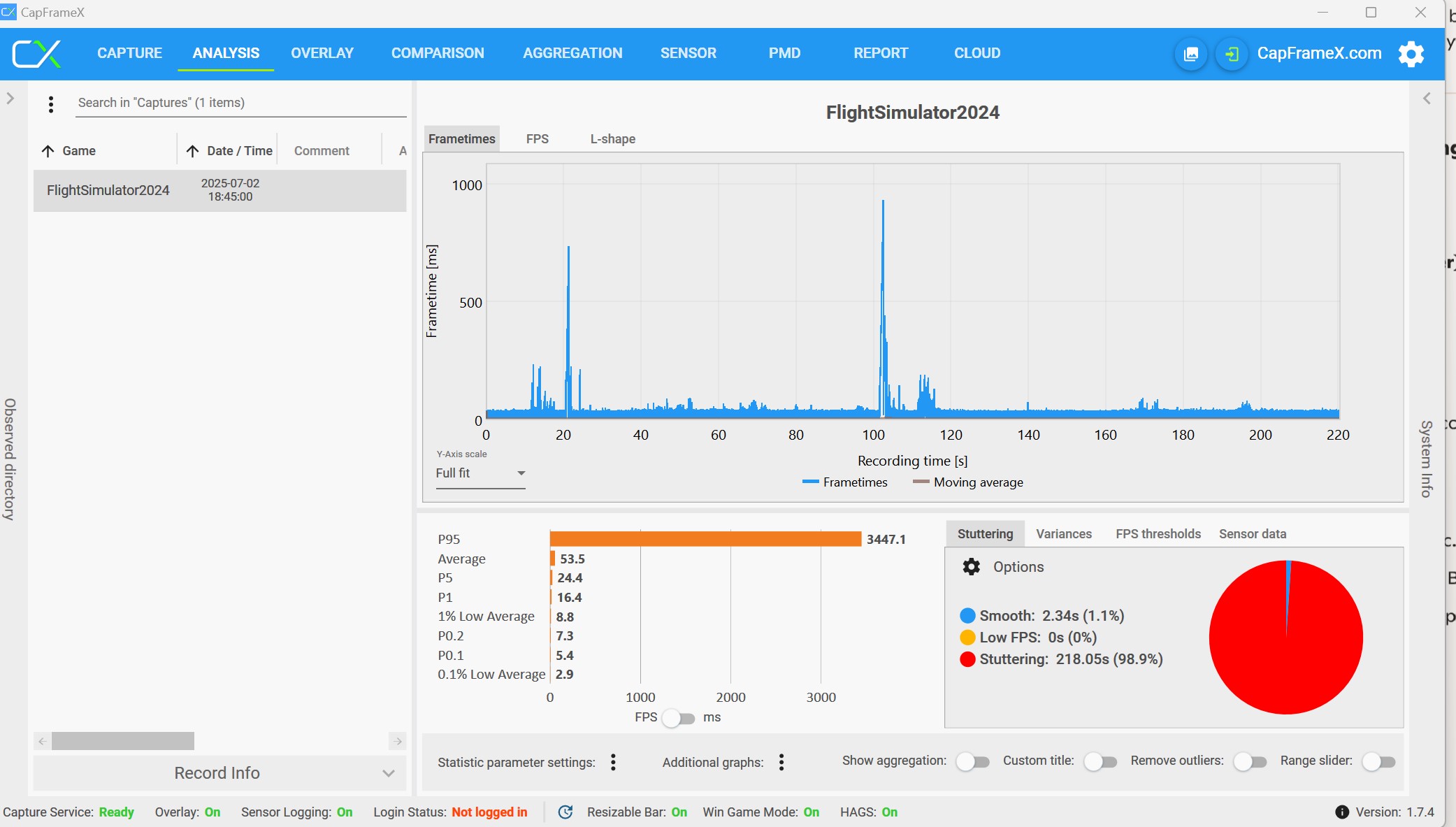 MSFS 24 Stutter fest - Install, Performance & Graphics - Microsoft Flight Simulator Forums