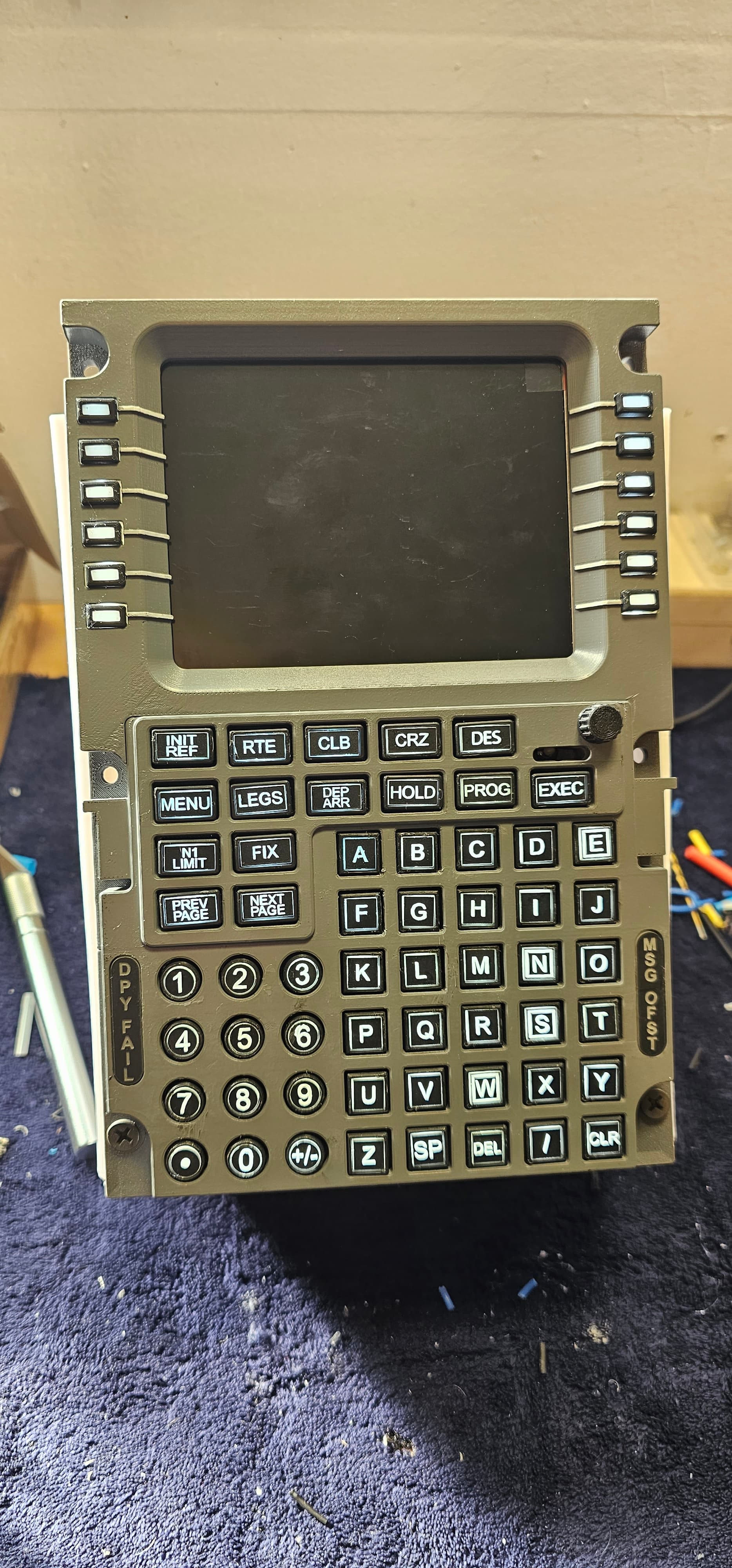 Building a FMC for the PMDG 737 - Home Cockpit Builders - Microsoft ...