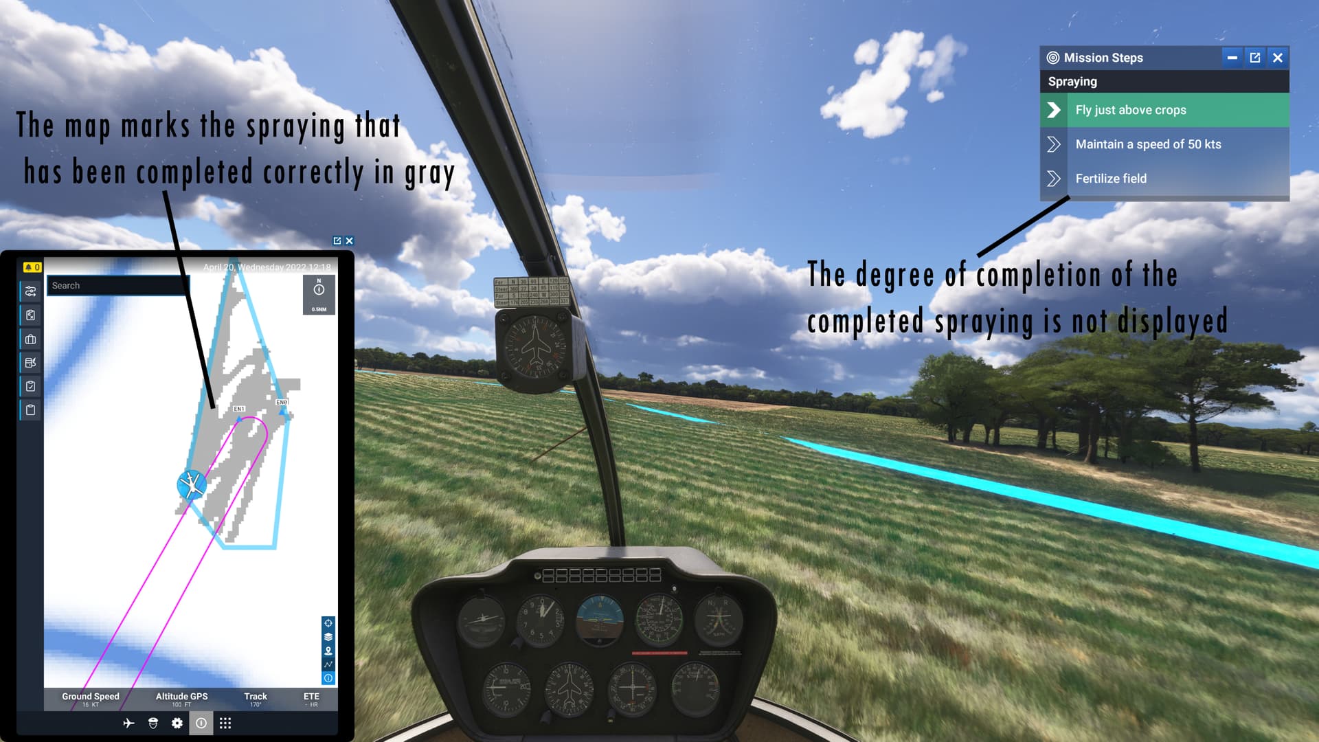 Career mod / R66 helicopter agricultural mission not playable ...