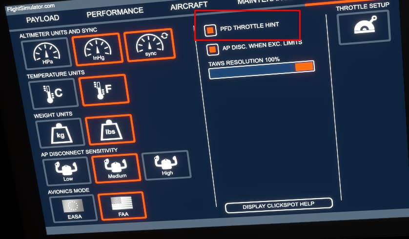 ATR - Throttle hint wont remain off - Resolved - Microsoft Flight Simulator Forums