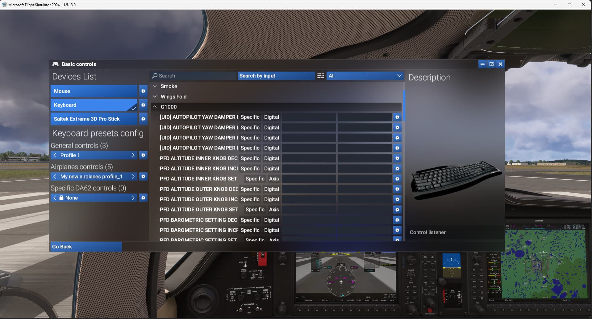 G1000 / G1000NXI - Mapping for MFD controls missing since SU2 Beta in ...