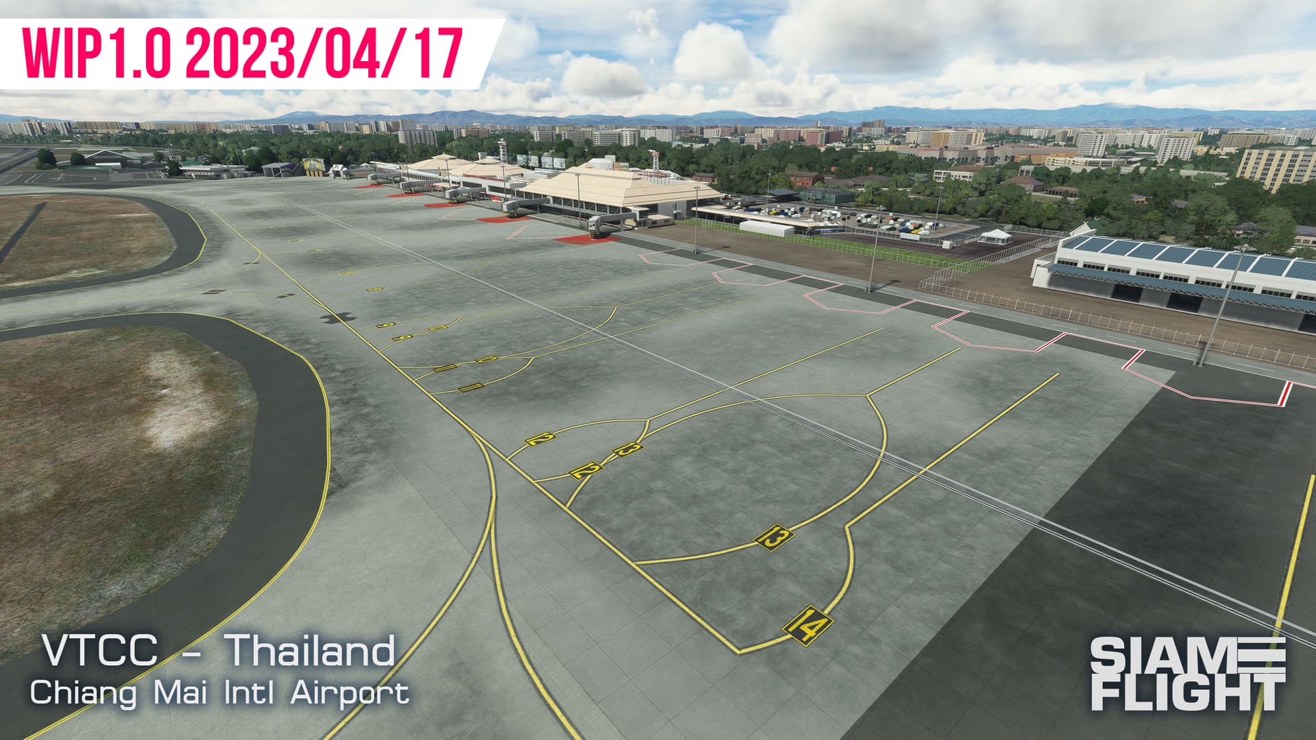 [DevDiary] VTCC/CNX Chiang Mai Intl Airport MSFS | SiamFlight ...