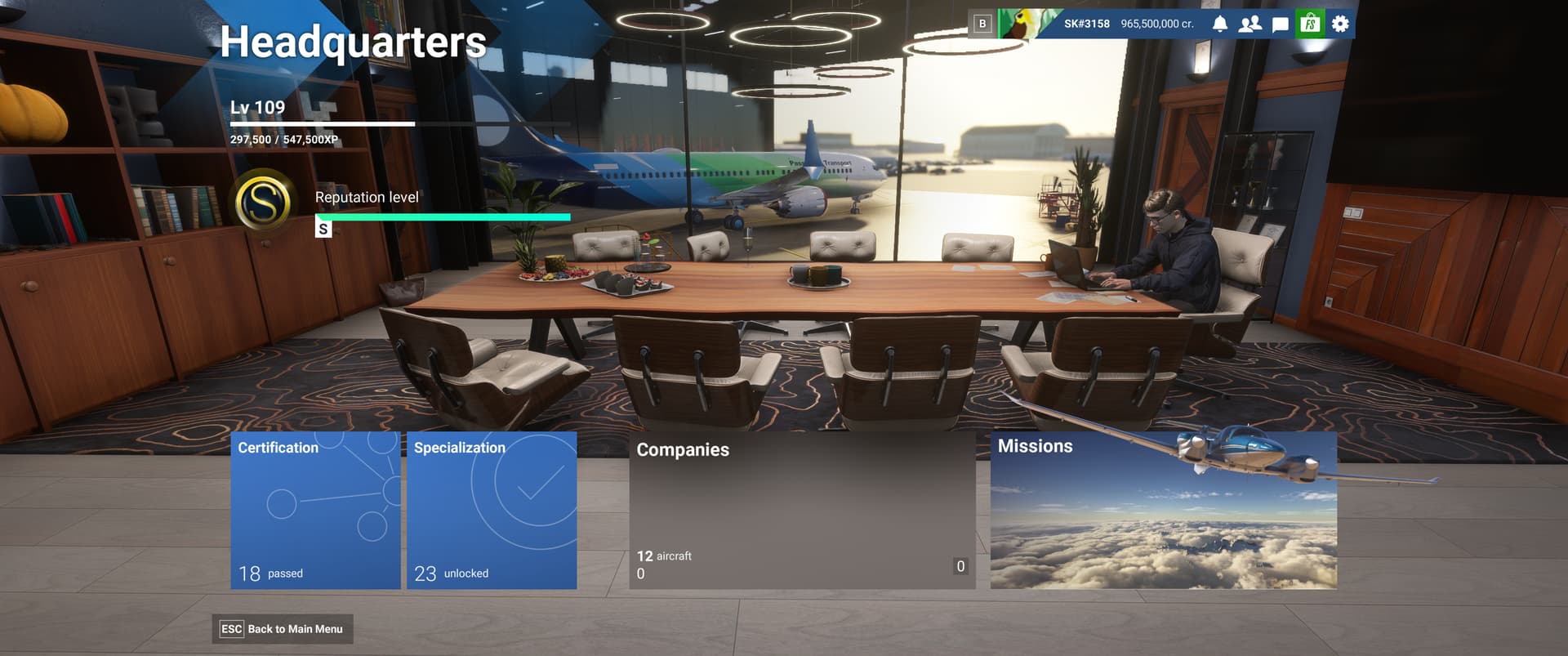 Career mode completed, billion credits - User Interface & Activities ...
