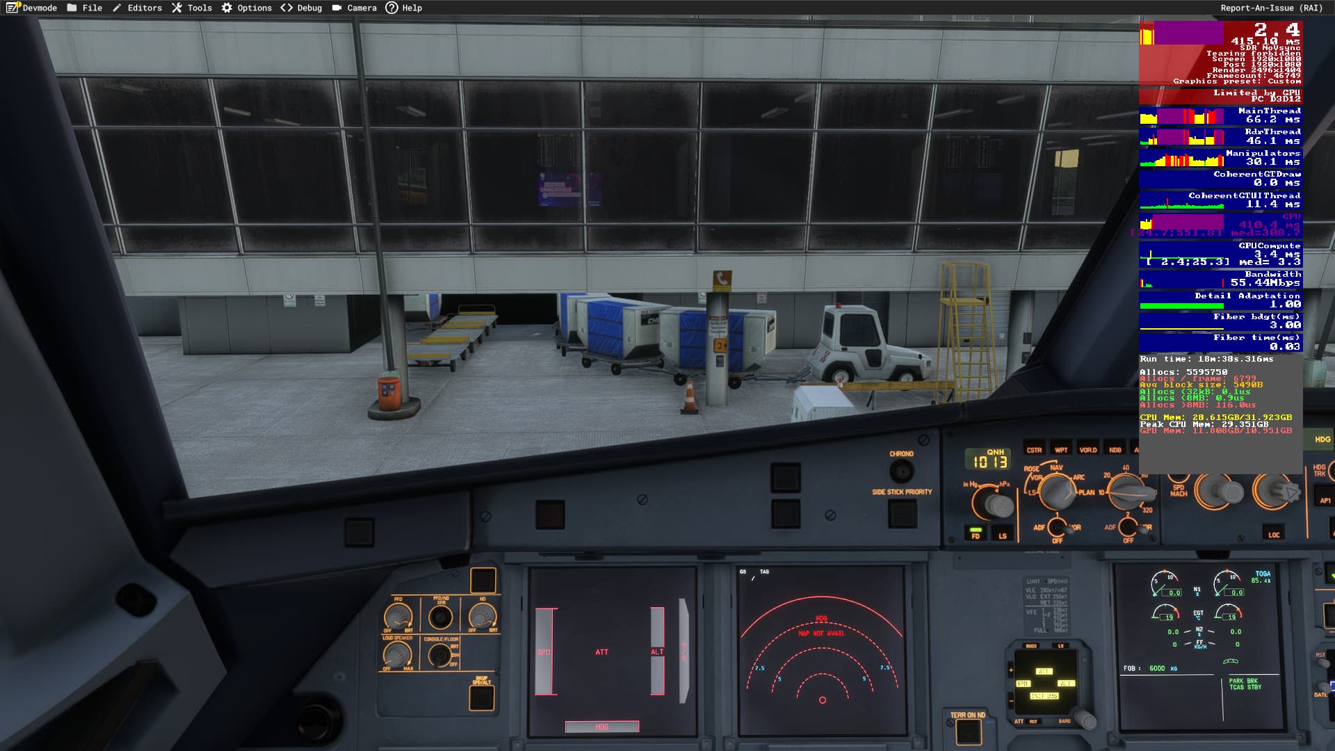 FPS performance - VRAM bug? - #294 by ZKd0s - Install, Performance & Graphics - Microsoft Flight ...