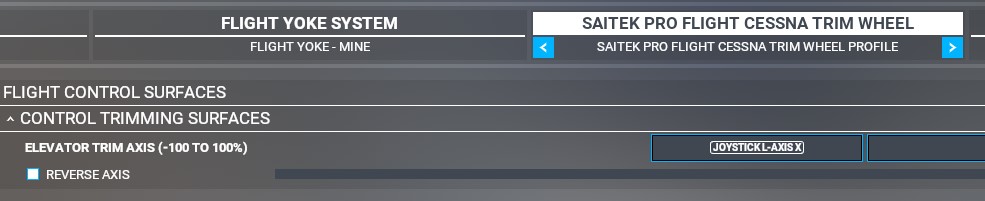 Saitek Cessna Trim Wheel? - Hardware & Peripherals - Microsoft Flight ...