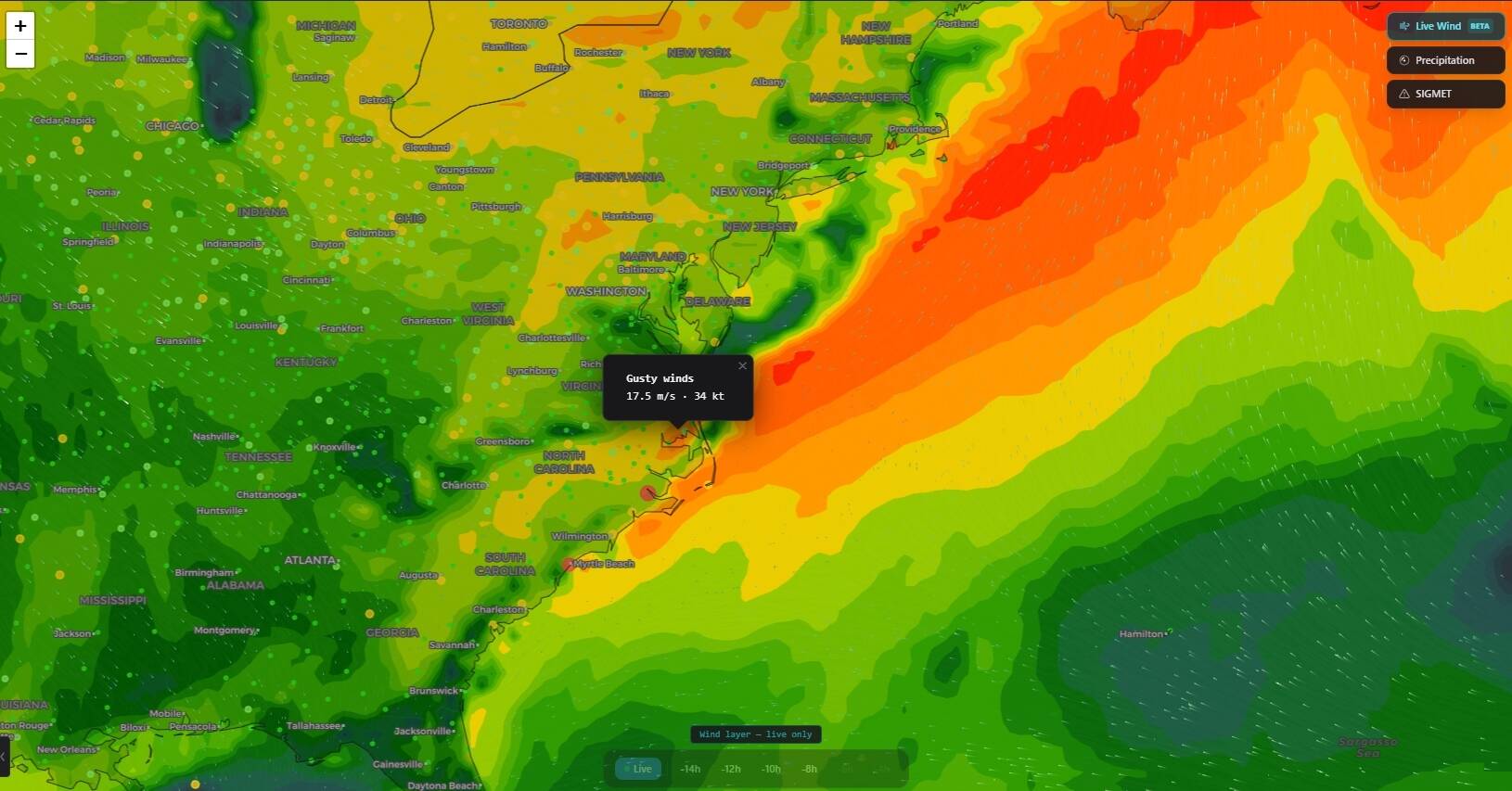 MSFS Radar — Real-time weather difficulty map for flight simmers ...