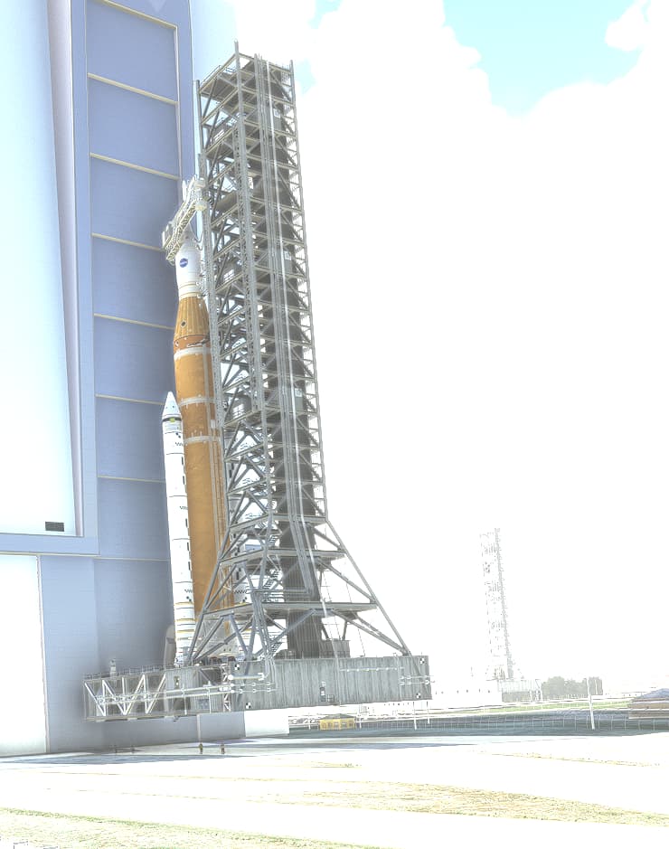 [V2 RELEASED] Kennedy Space Center VAB area detailed scenery, including ...