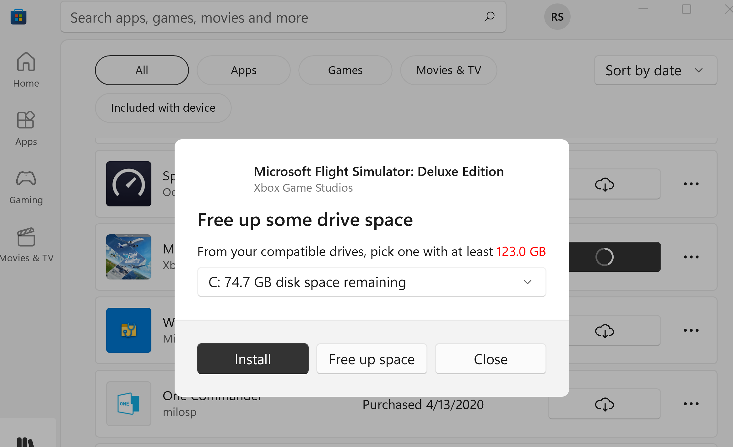"Please insert the MSFS Game Disk" with beta only : Update: work around found - #137 by MSFSRonS ...