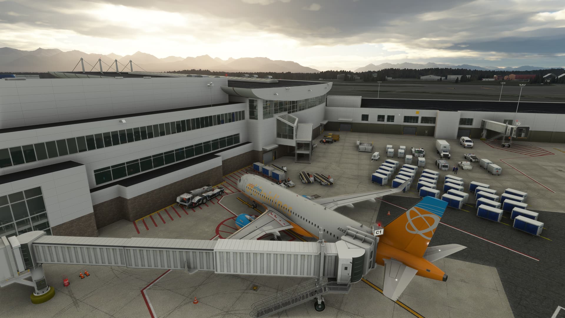 Jetways do not connect to correct door - Scenery and Airports ...