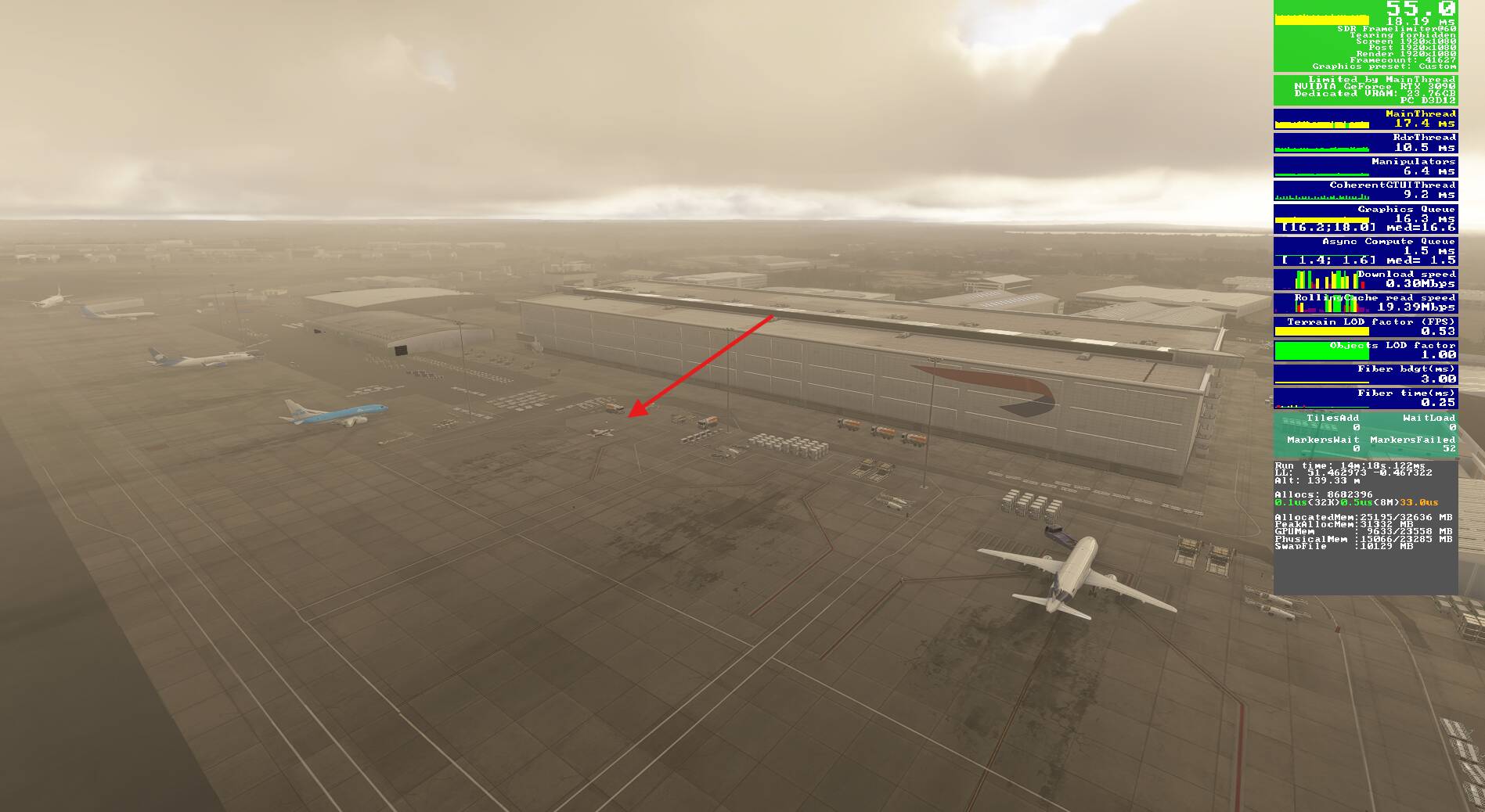 CDT :Free Flight crash at various Airport 1.6.33 msfs 2024 - Crashes ...