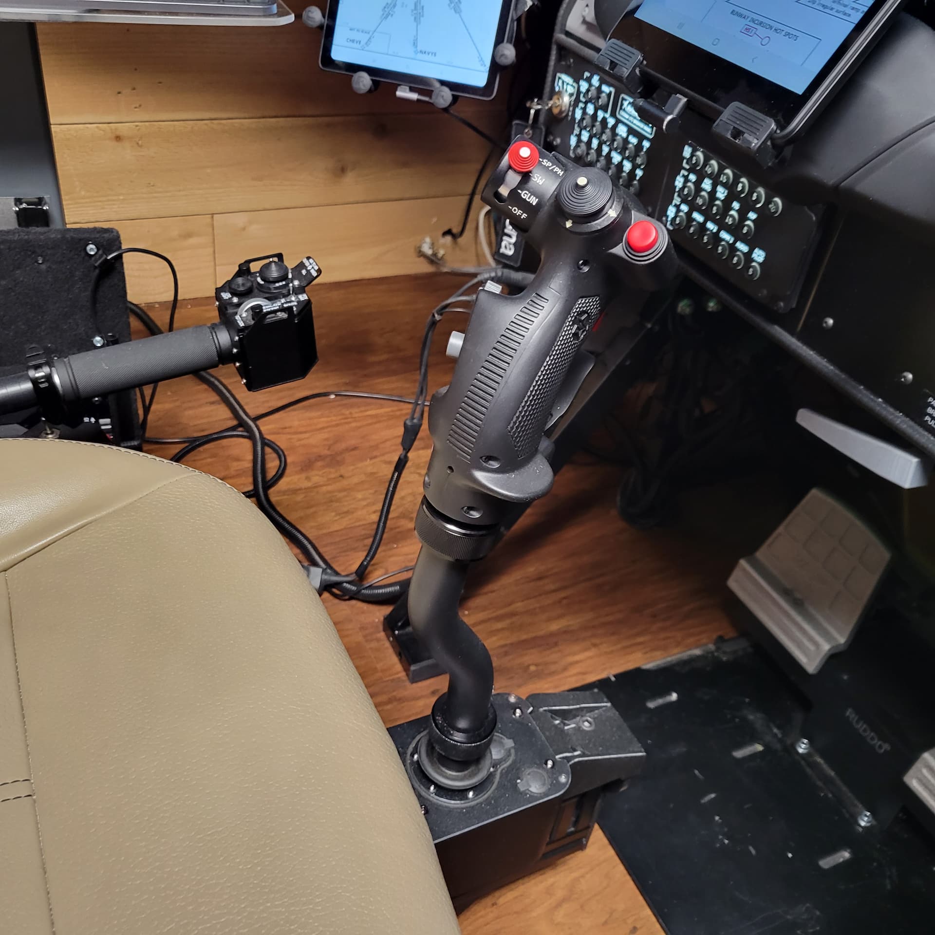 cyclic helicopter simulator