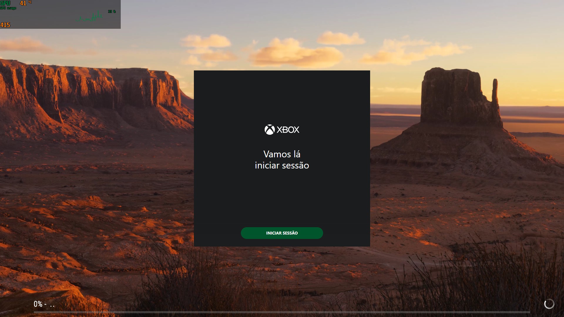 Every time i try to launch the game it gets a xbox try to sign in locks ...