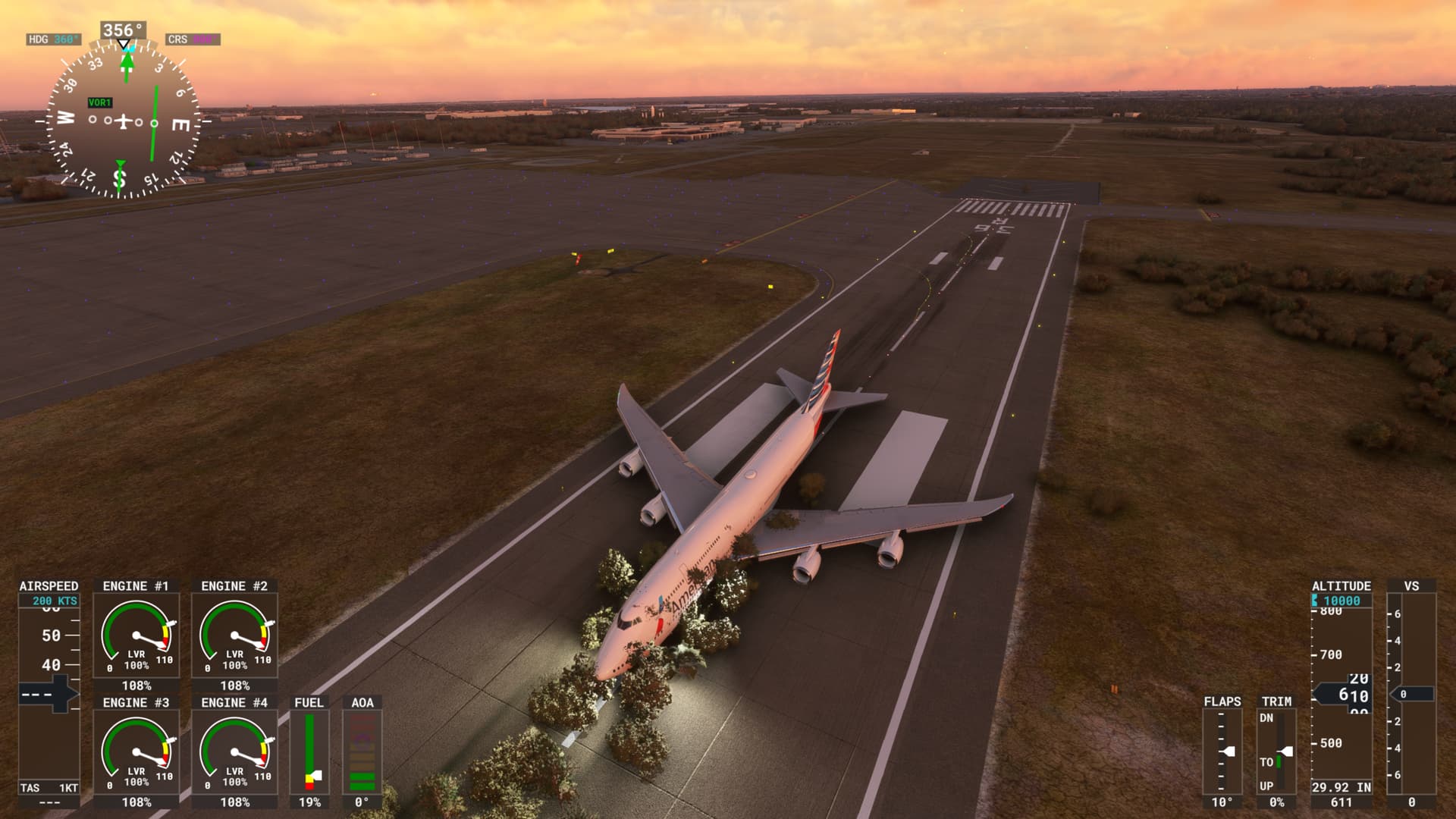 KDFW trees on runway 36R - Resolved - Microsoft Flight Simulator Forums