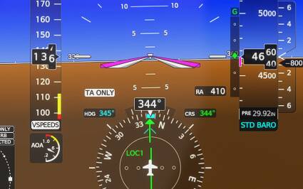 What does the flashing "AT" mean on my PFD? - Aircraft & Systems ...