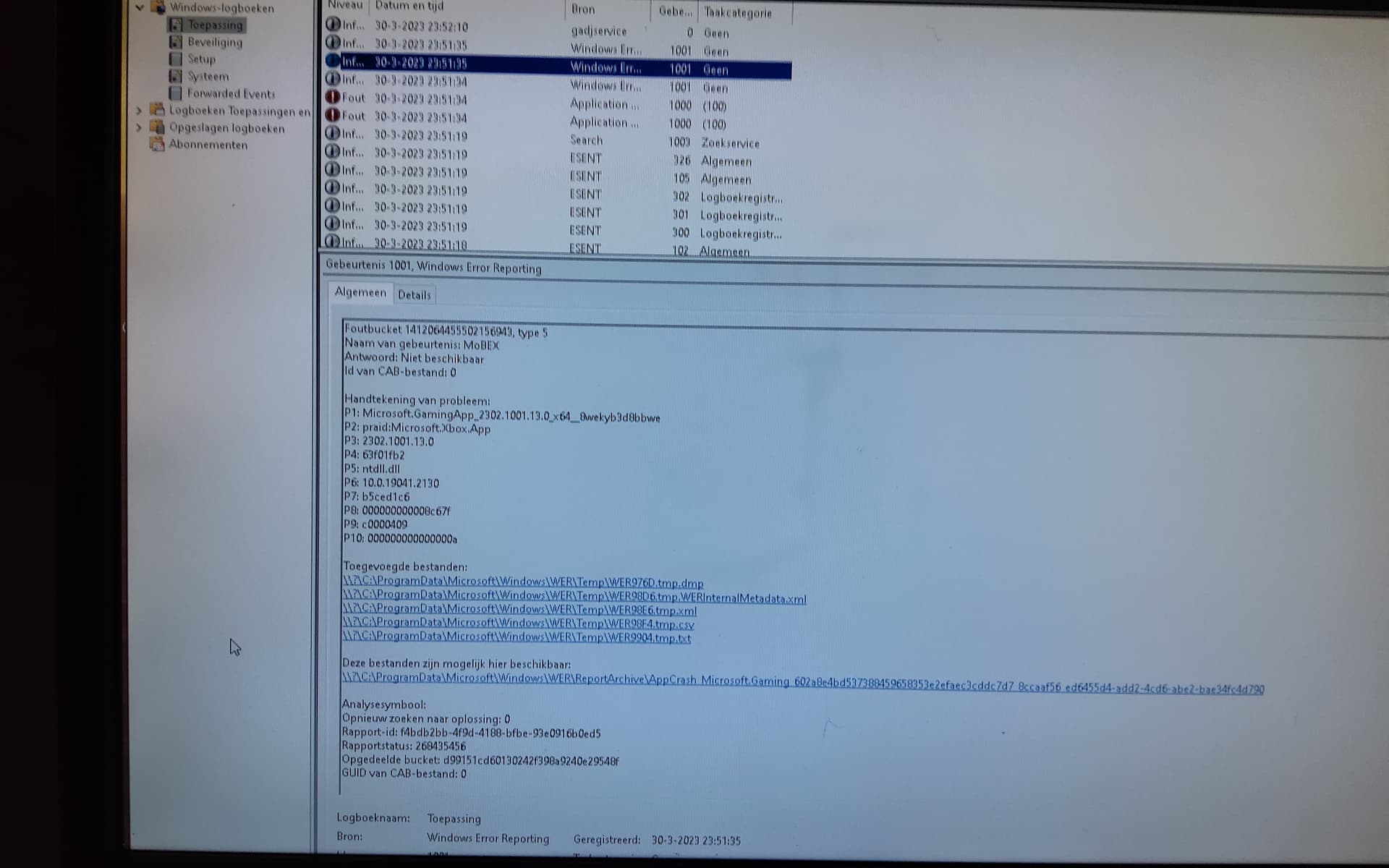 Warning: Your graphics device has encountered a problem - Page 123 - Install, Performance ...