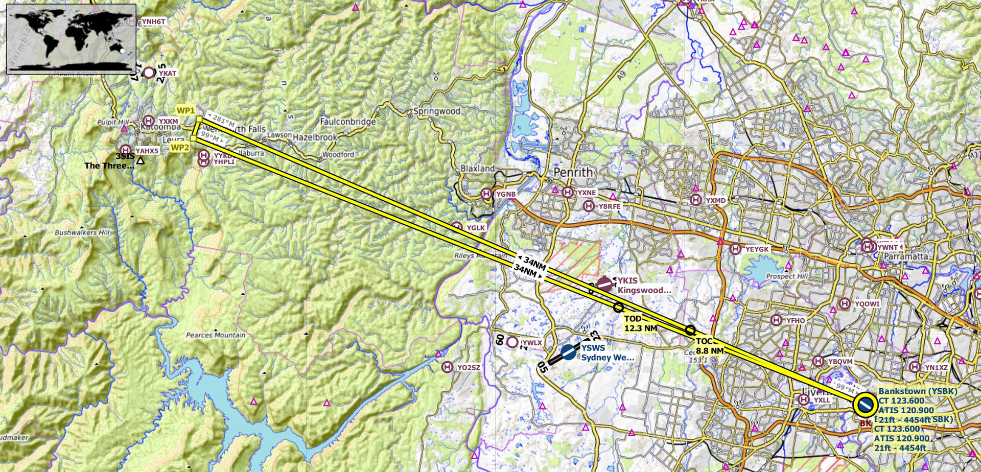 Aussie Group Flights Team - Scenic Heli: Town Inferno Response - Dual ...