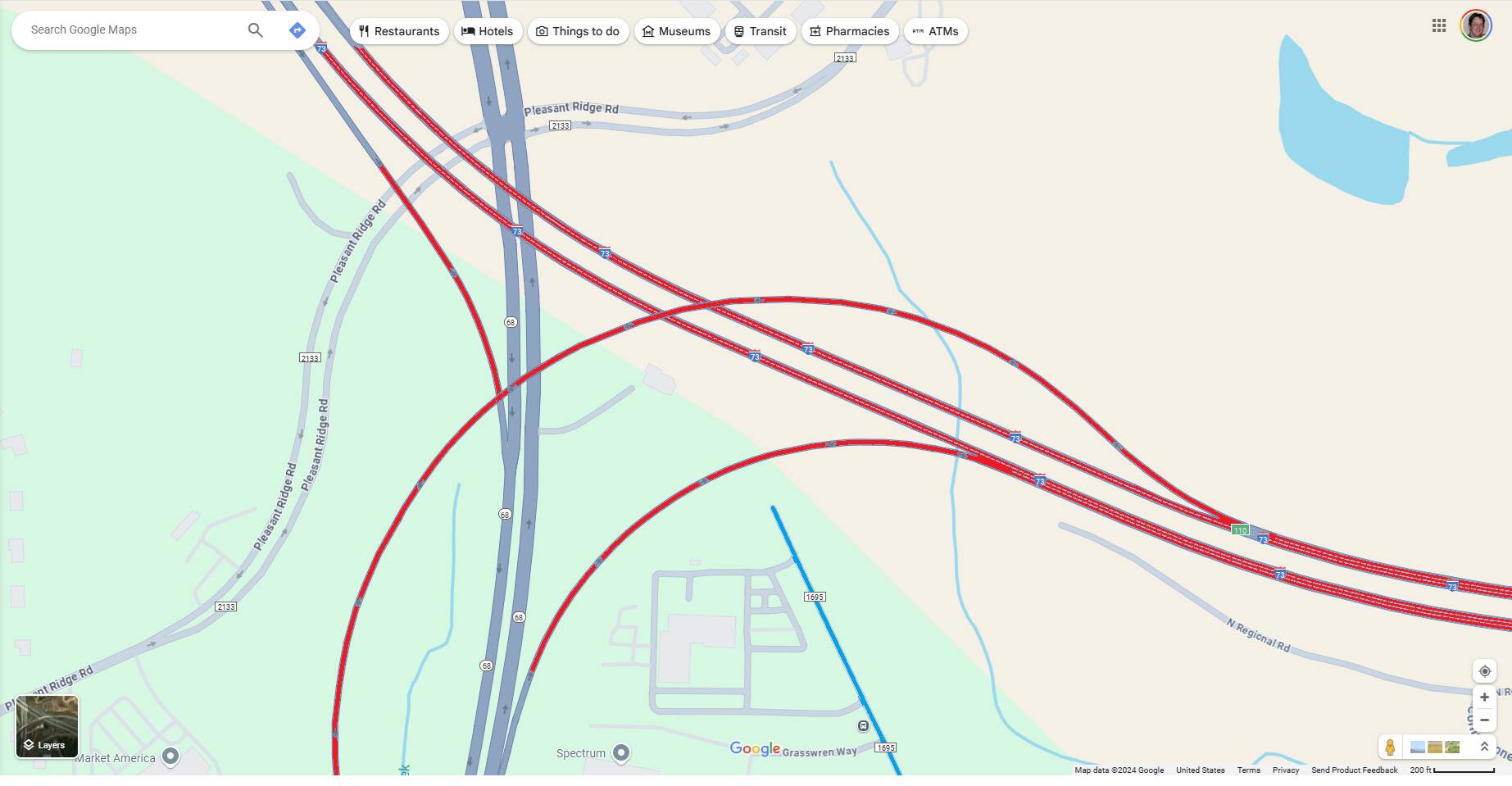Question re: FS2024 Road Data Around KGSO - World Discovery - Microsoft ...