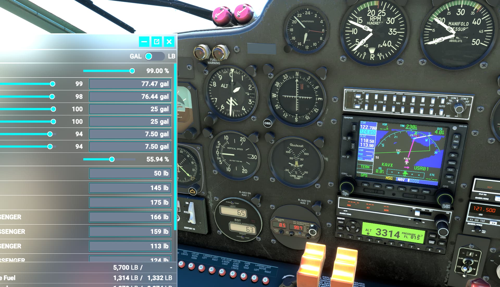 Denarq Twin Beech - Beech 18 improvements mod for MSFS 2020 and 2024 ...