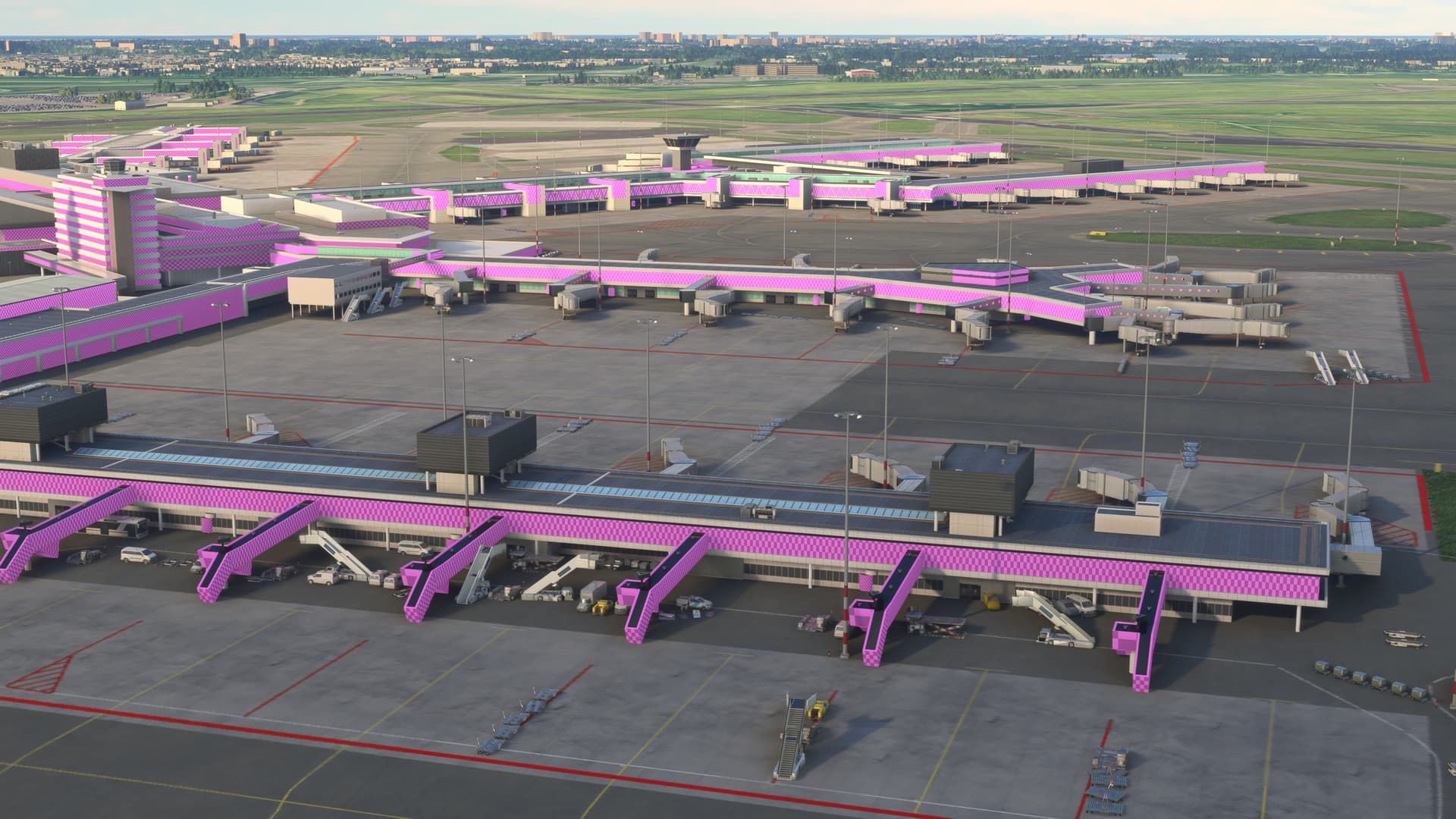 Pink textures.. so far EHAM only - default ASOBO Scenery - Scenery and ...