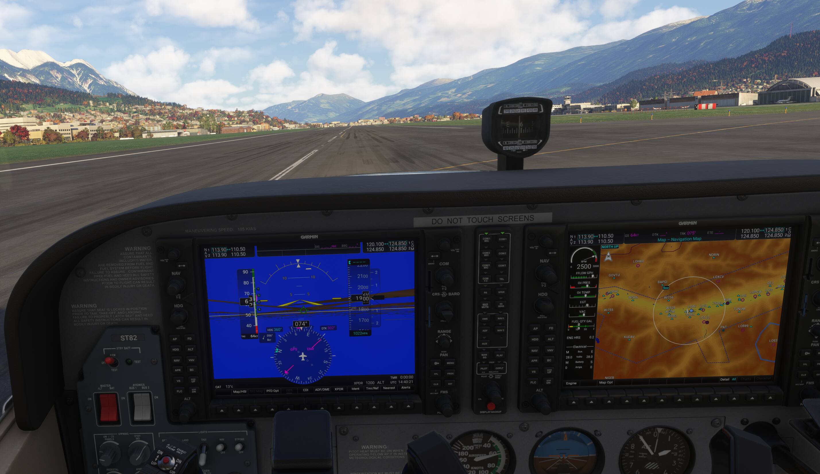 G1000 SVT terrain view not working properly - Resolved - Microsoft ...