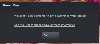 MFS2020 not available through Steam in Russia anymore - General ...