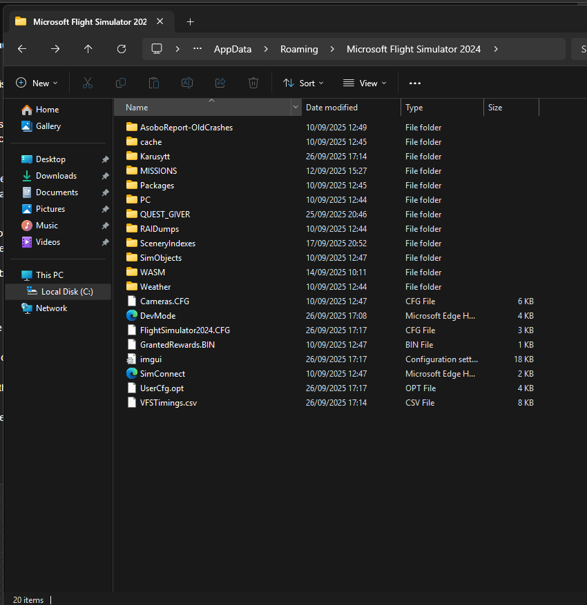 Rolling Cache Path always invalid / settings don't persist - Install, Performance & Graphics ...