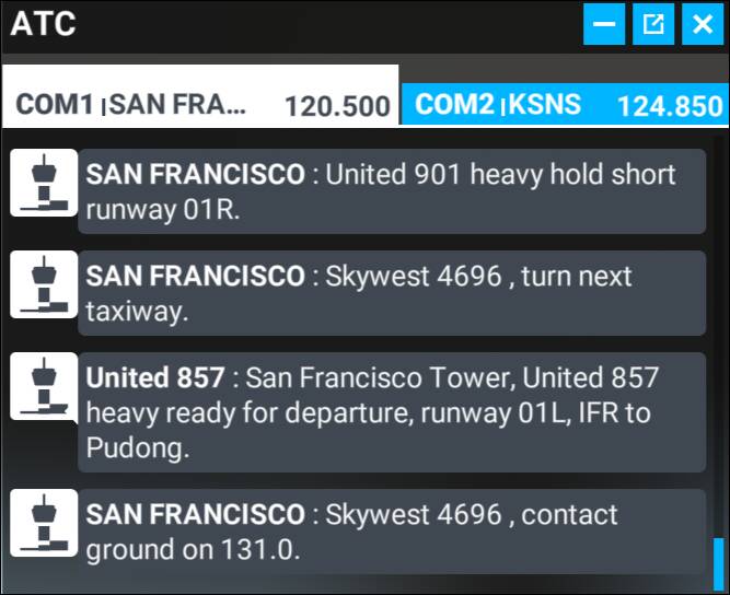 AI traffic text and voice? - ATC, Traffic & NAVAIDs - Microsoft Flight Simulator Forums