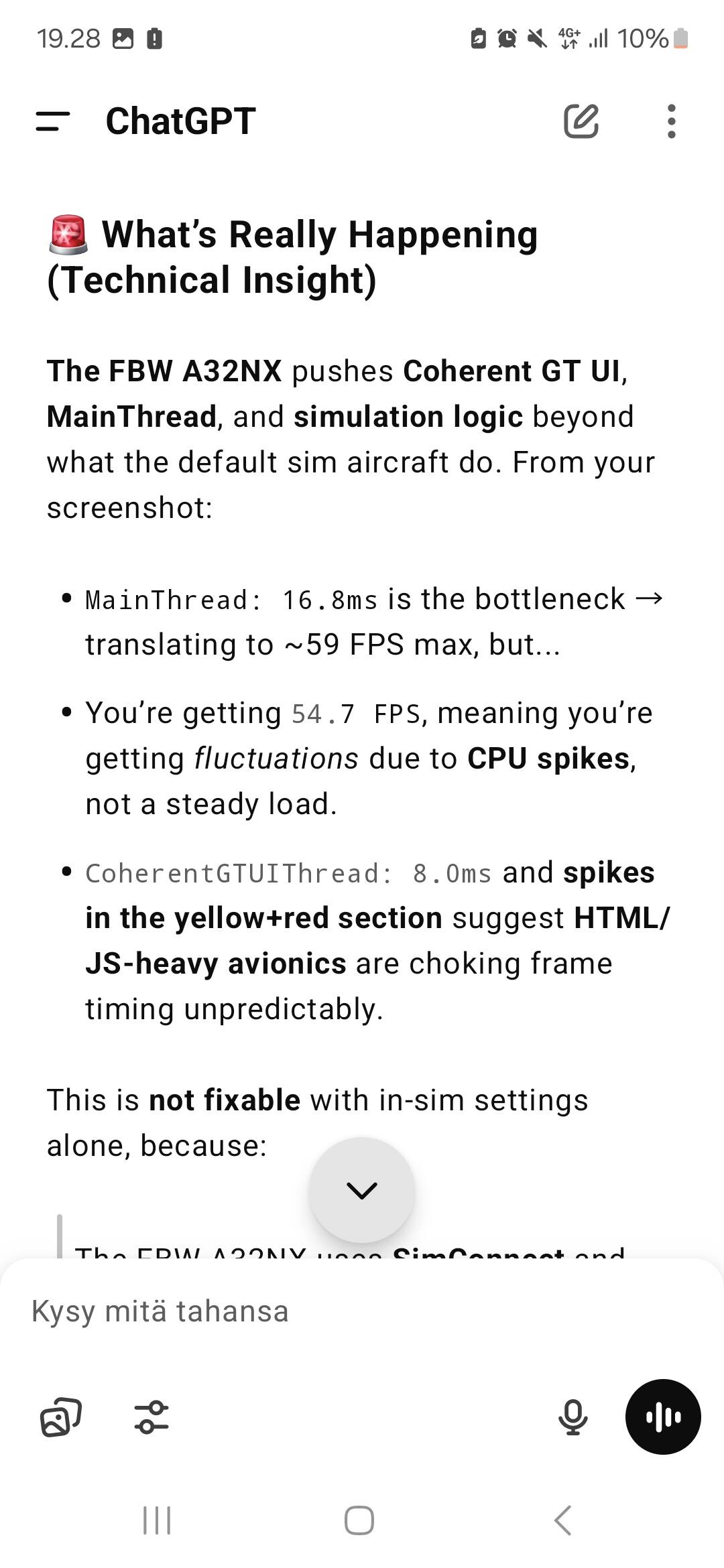 How to Improve FBW A320 performance/ FPS? - Page 2 - Install, Performance & Graphics - Microsoft ...