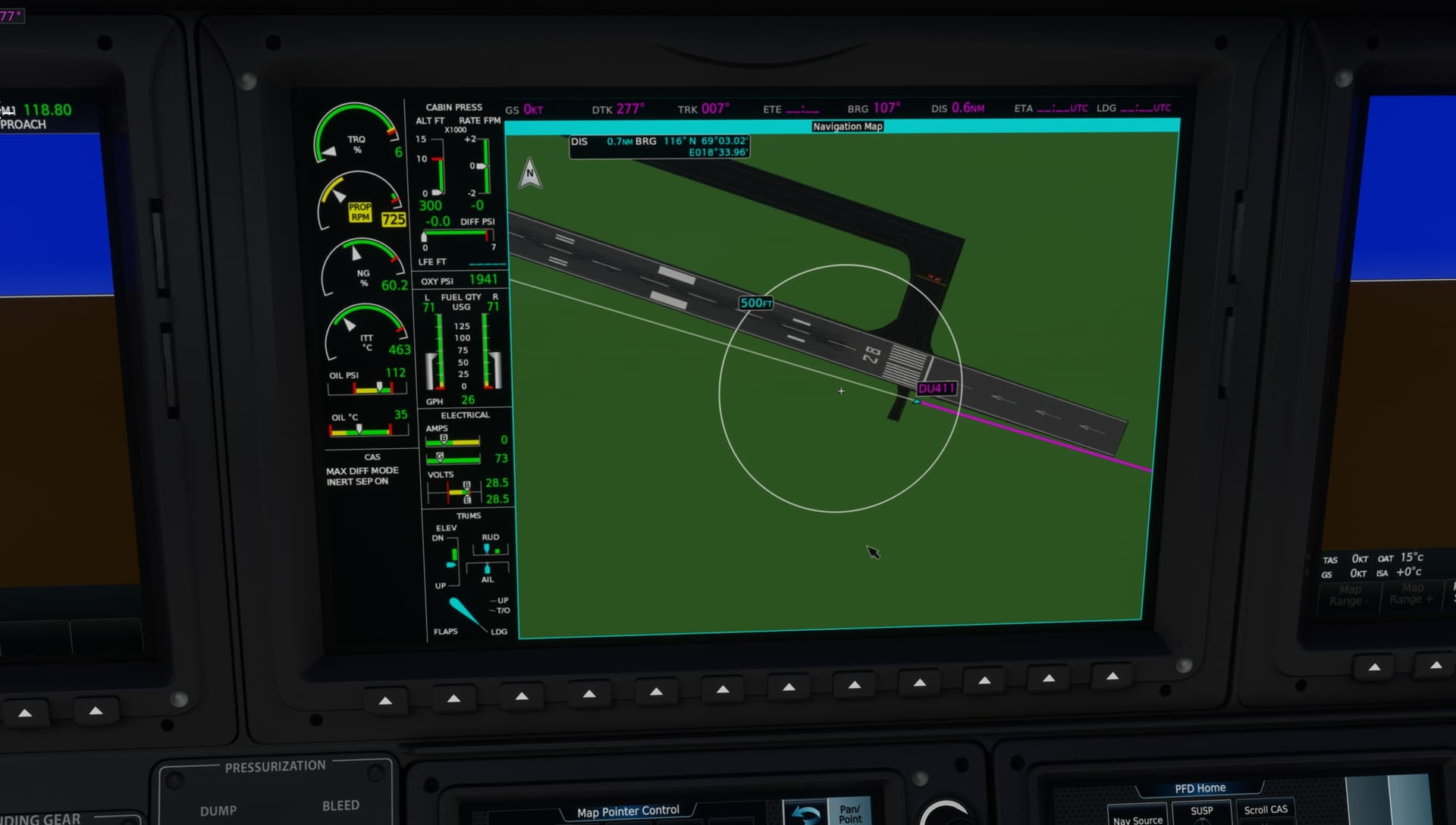 ENDU touch down point DU411 RW28 misplaced - Aircraft & Systems ...