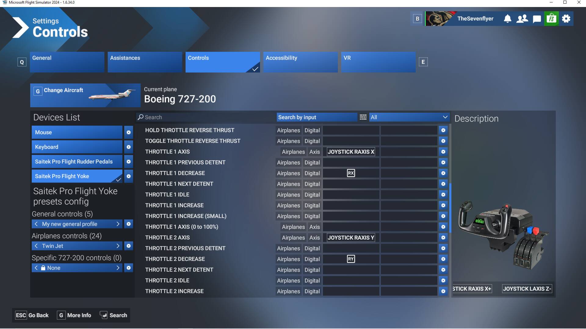 Saitek Controls in MSFS 2024 - Hardware & Peripherals - Microsoft ...