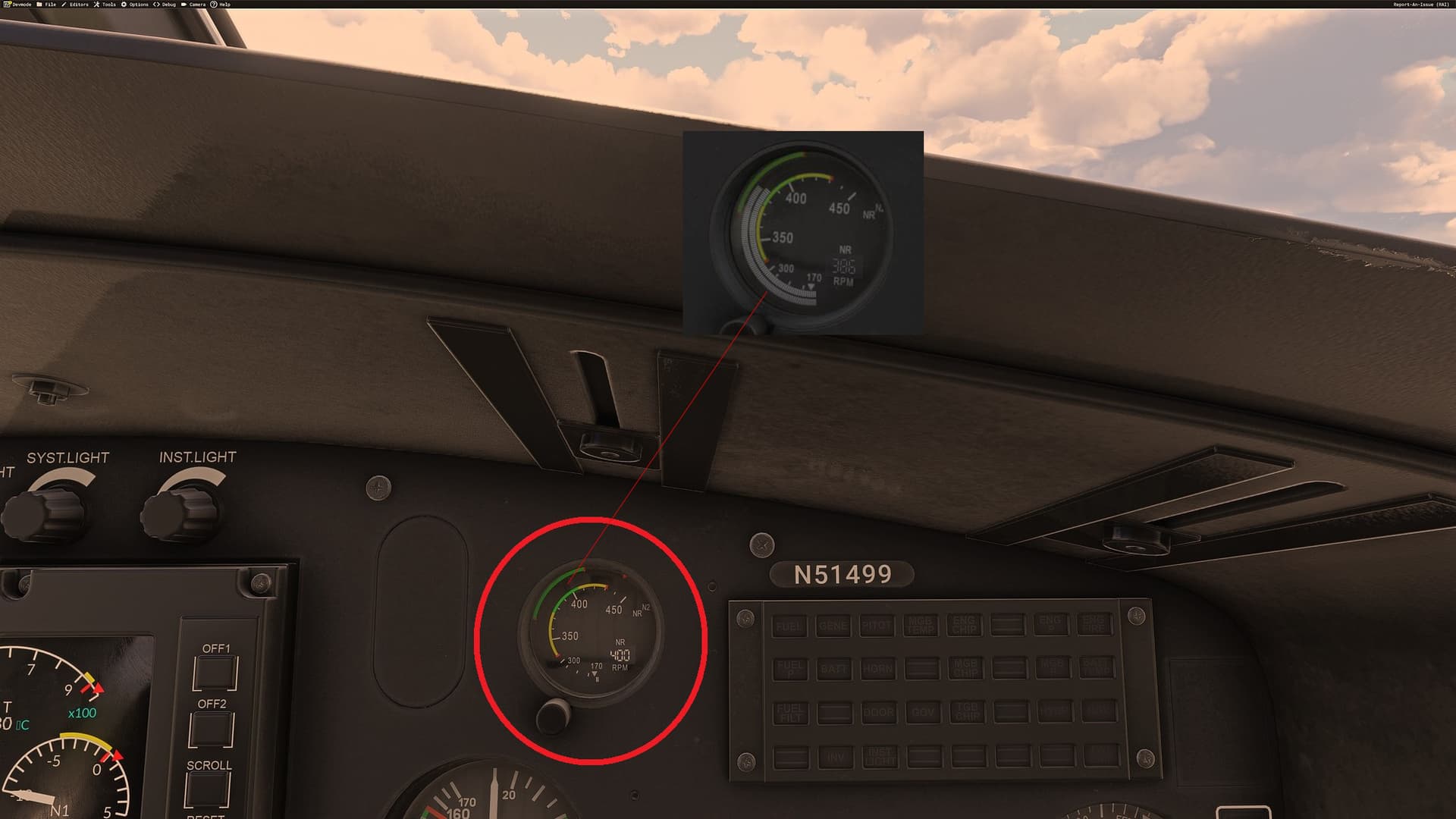 Asobo H 125 helicopter Rotor RPM gauge error - Resolved - Microsoft ...